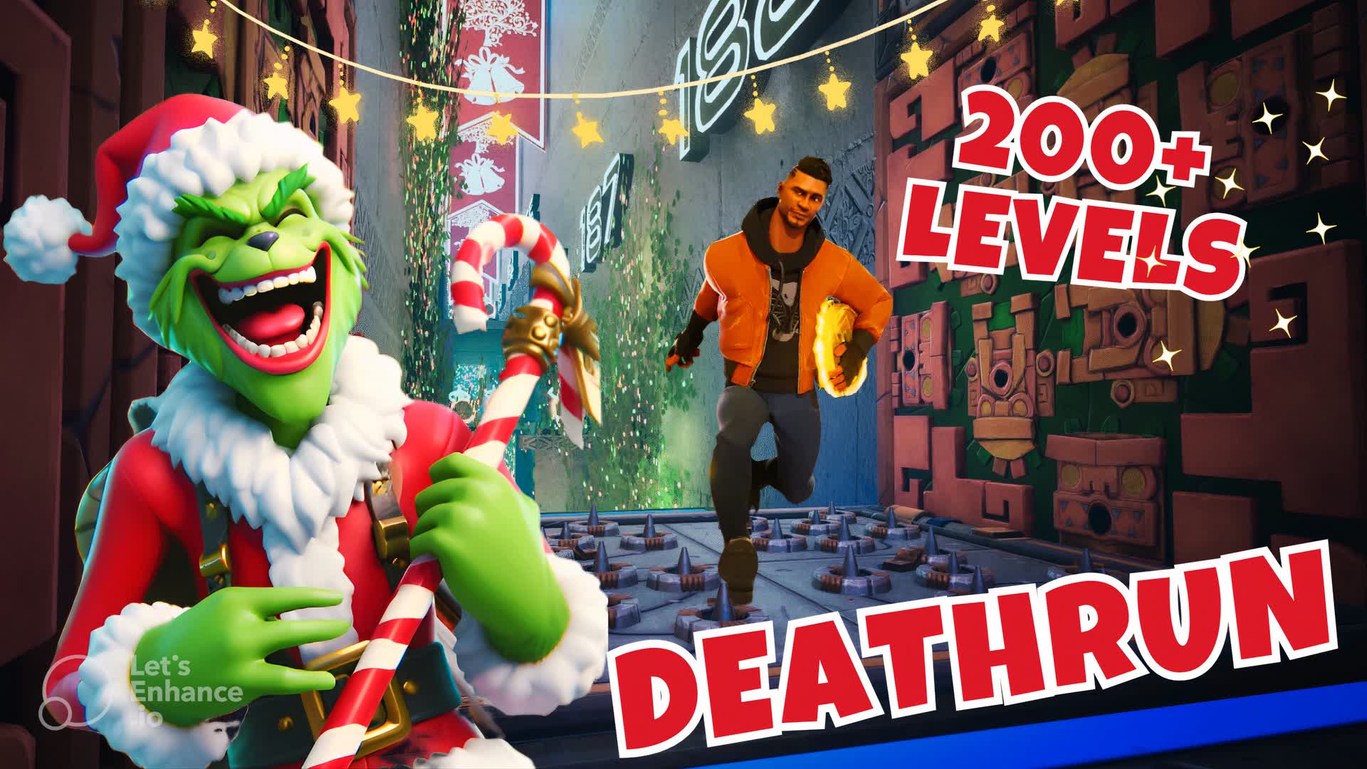 🎅CHRISTMAS 500 LEVEL EASY DEATHRUN 9784-7244-4228 by mh-vip - Fortnite Creative Map Code ...