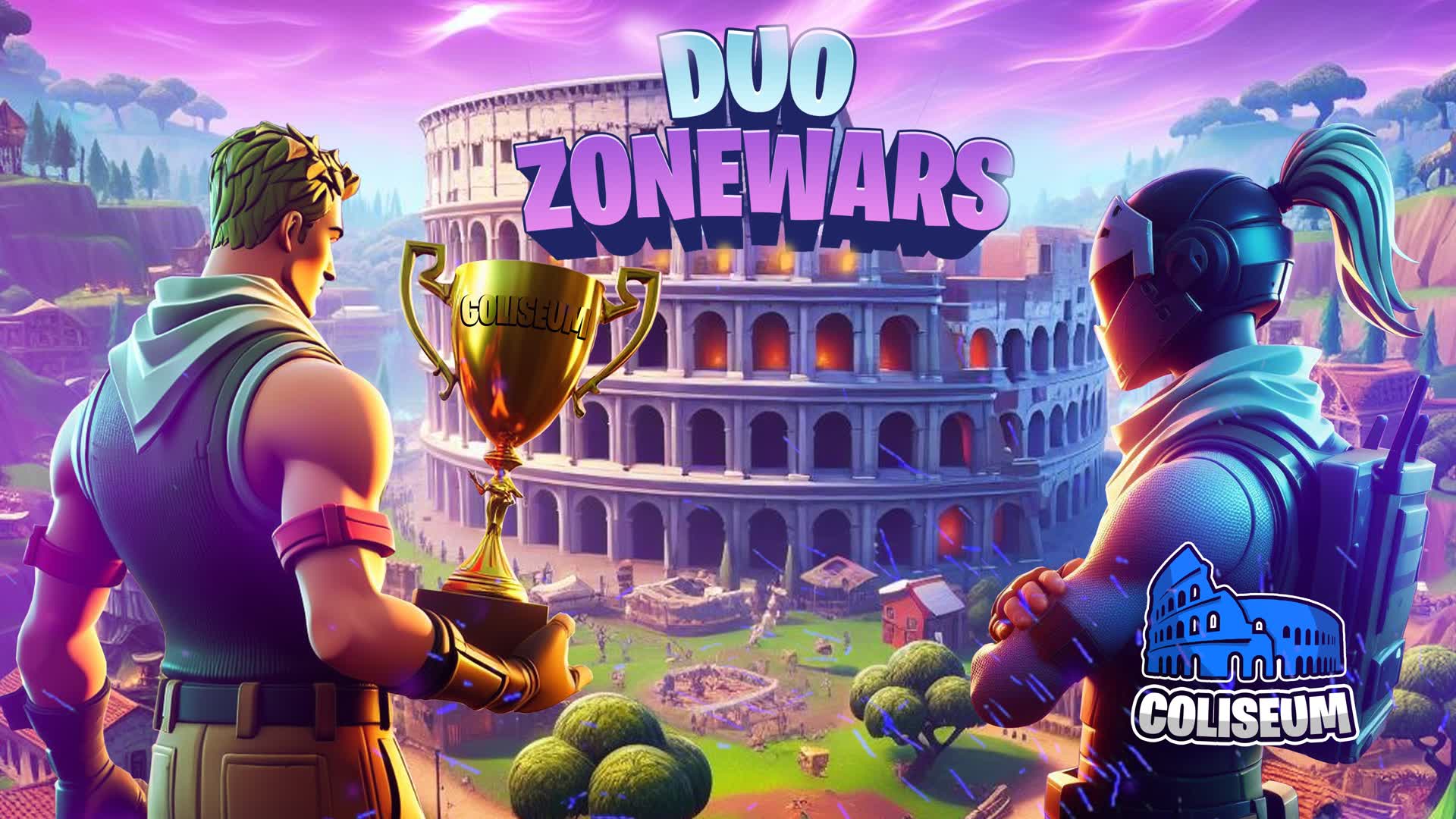 Duo Zonewars 32 Players Coliseum Scrims 8222-4919-8947 by vvleex - Fortnite