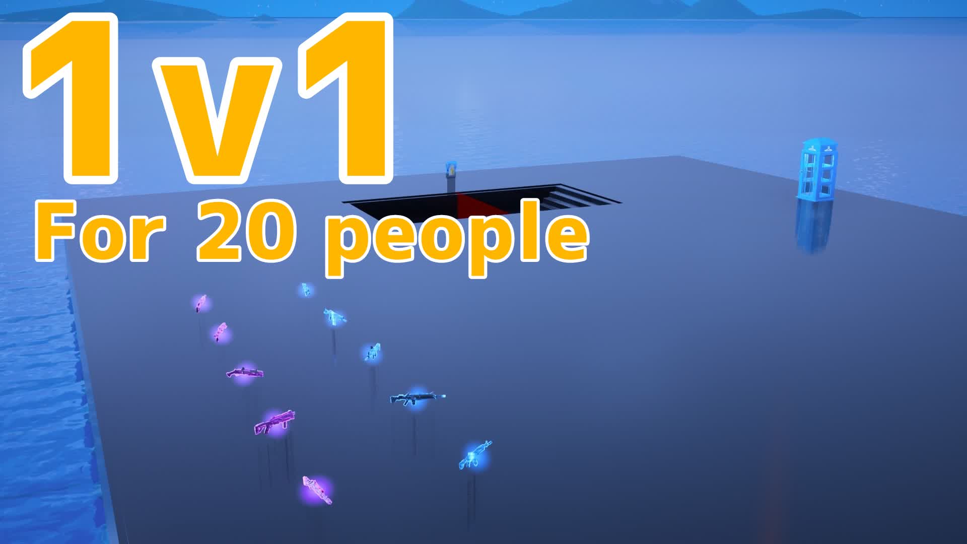 CRAZY 1v1(For 20 people) 3047-3375-3472 by cap1231 - Fortnite Creative ...