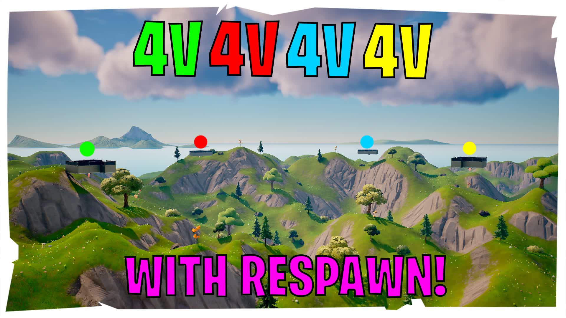 RESPAWN ZONE WARS 0970-9645-7205 di senciall - Fortnite