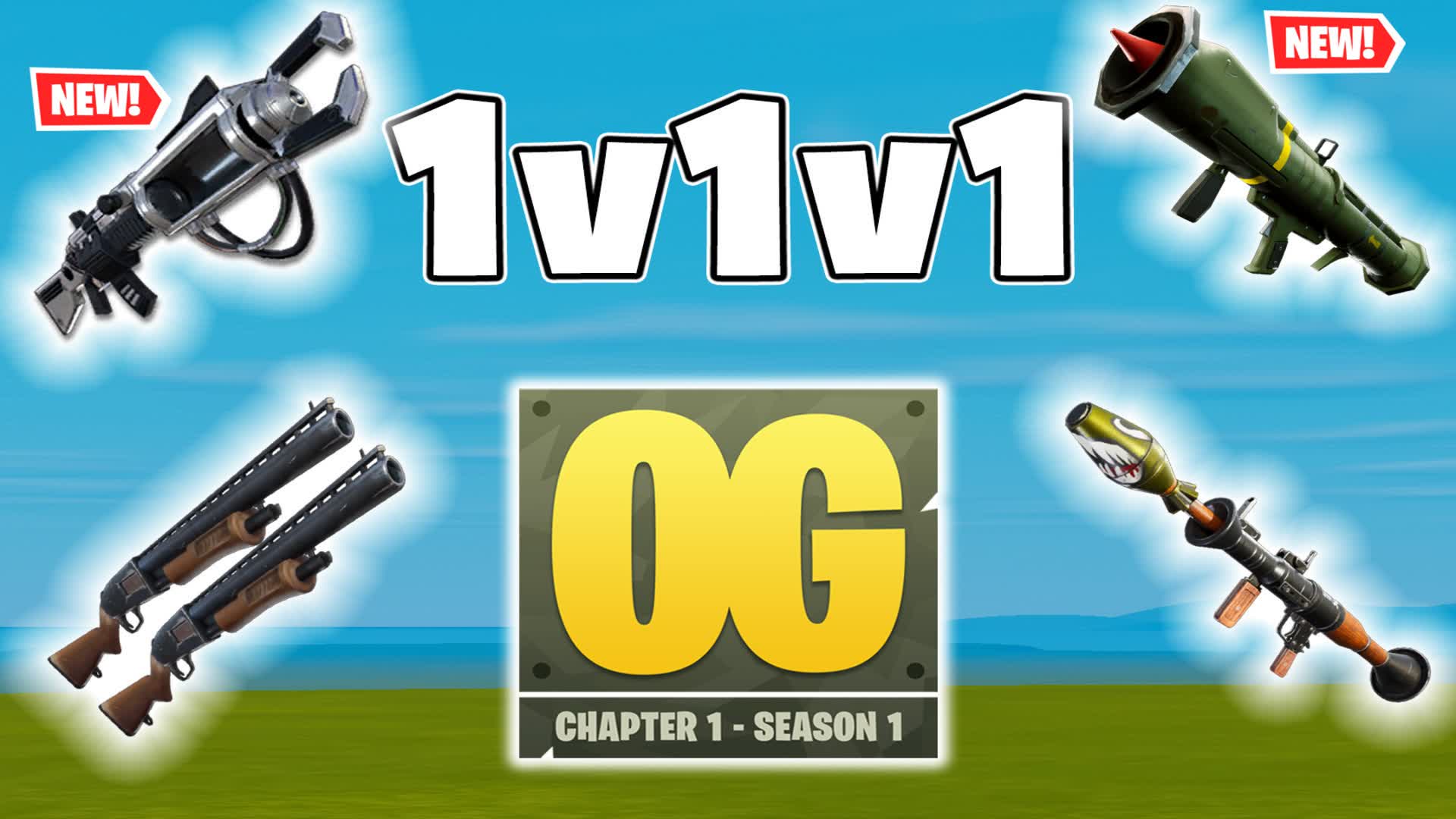 OG 1V1V1V1 REALISTIC PVP OG FFA REZON 5048-6339-1825 by pro.games - Fortnite