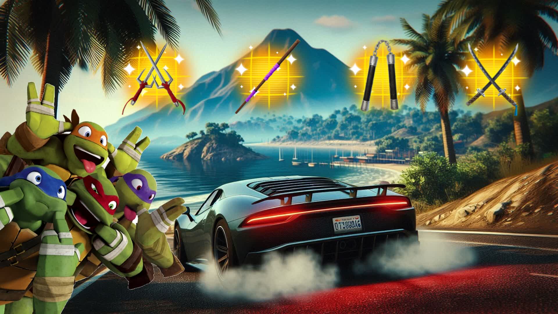 🌄 TMNT - CRAZY ISLAND DRIVE 🌄 4494-6357-1859 by philip2w - Fortnite ...