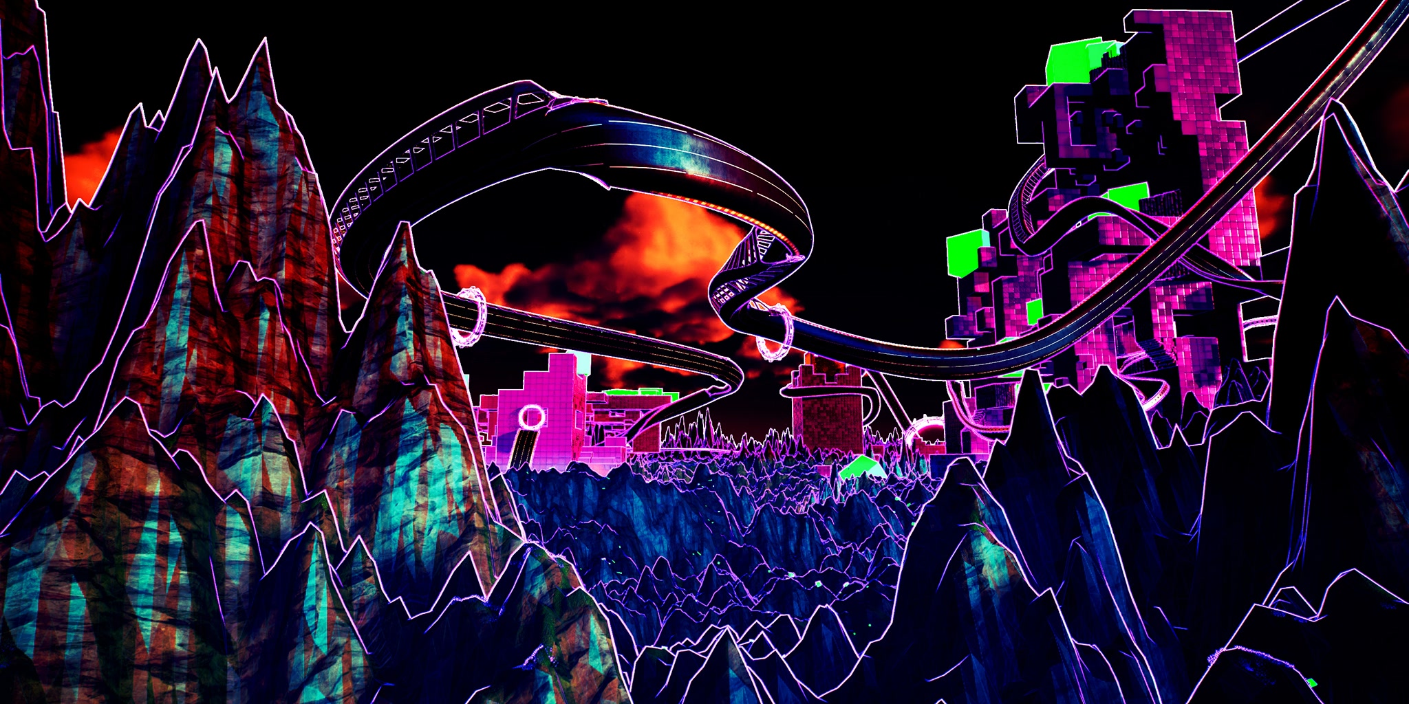 Retro Rush - Neon Cube Race 4816-7829-2909 by sixfingers - Fortnite ...