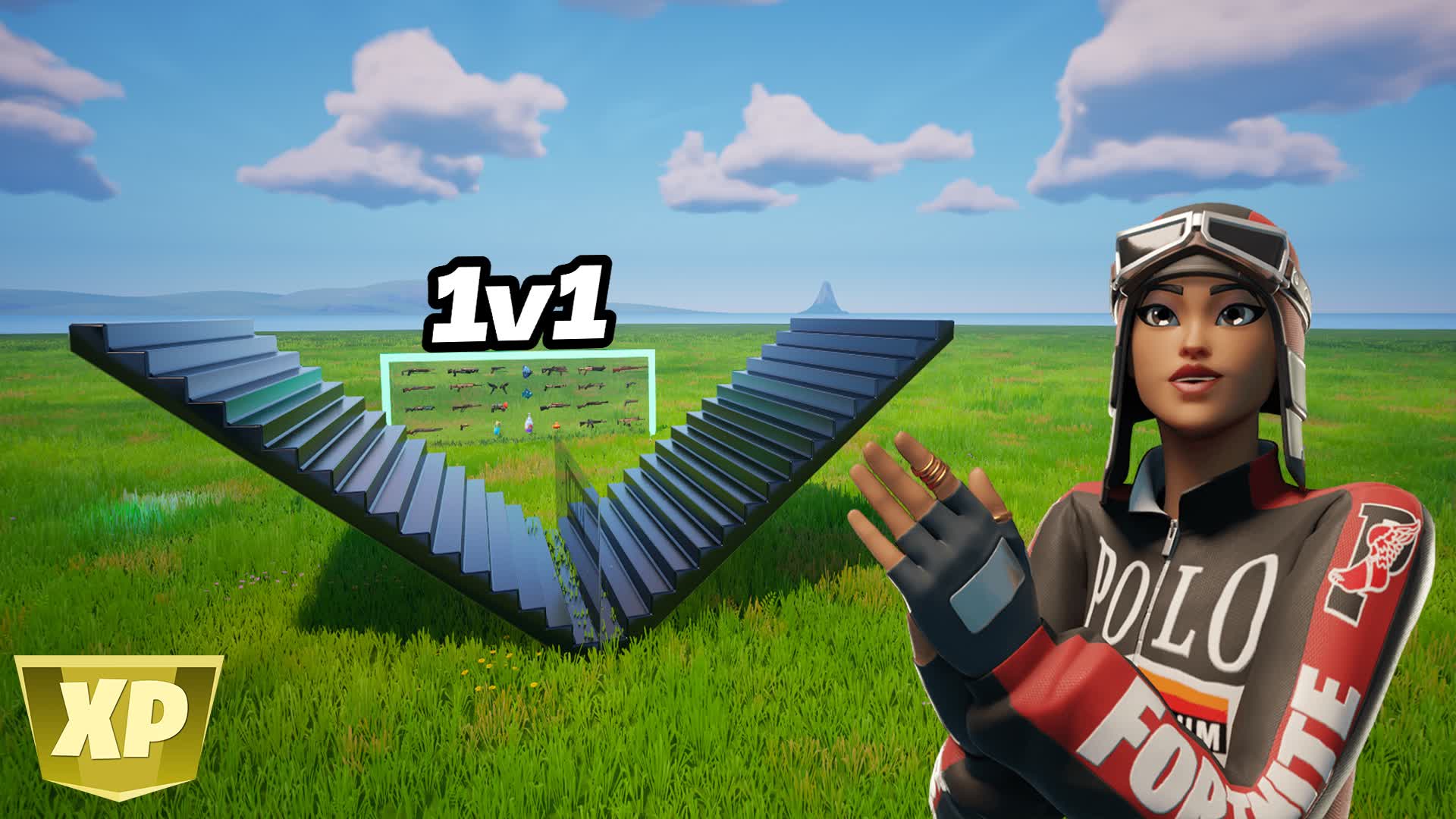 1v1 Build Fight 8612-7115-2816 by o4s - Fortnite Creative Map Code - Fortnite.GG