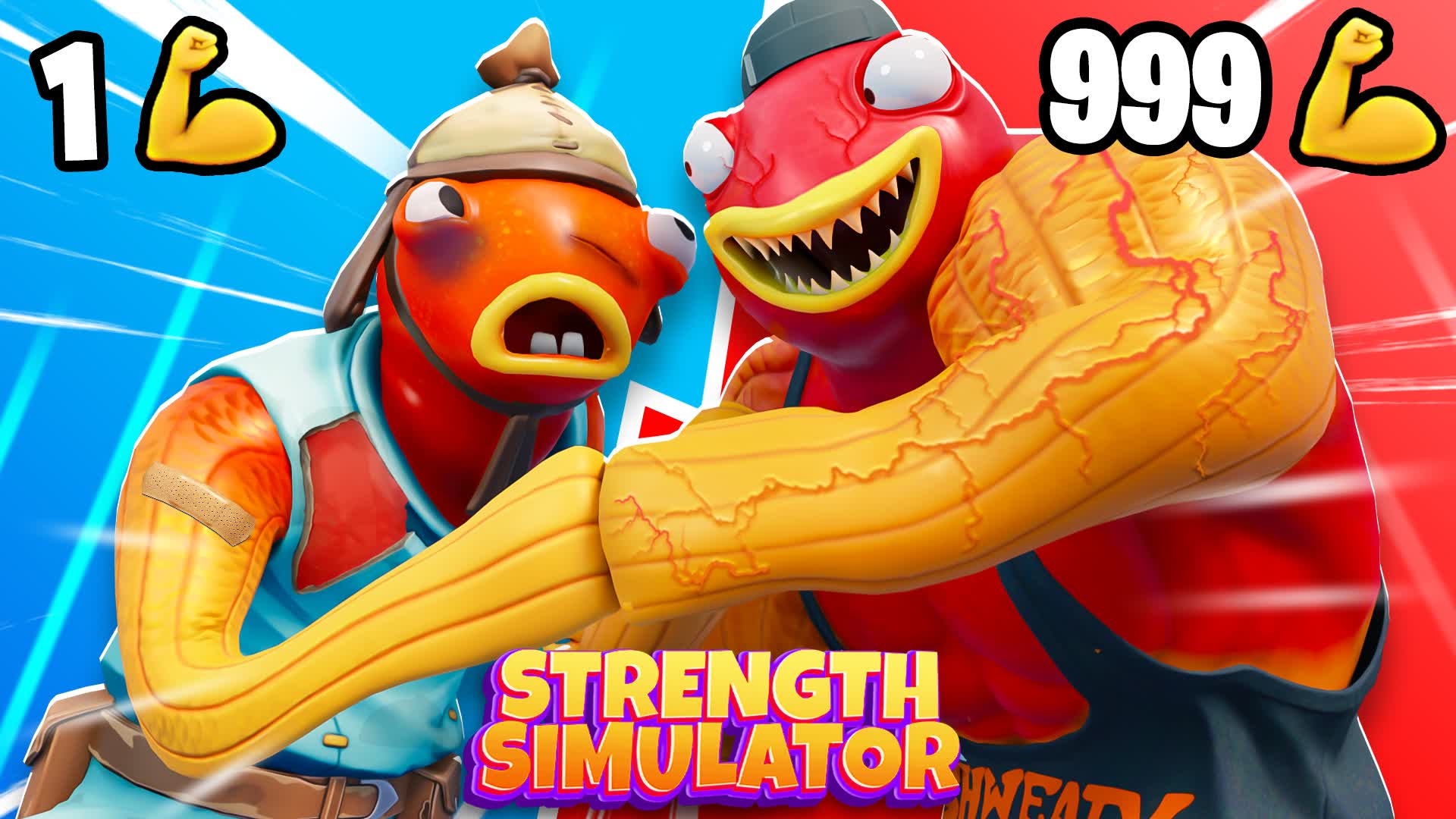 Strength Simulator💪 1366-2475-0372 by fixated - Fortnite Creative Map ...