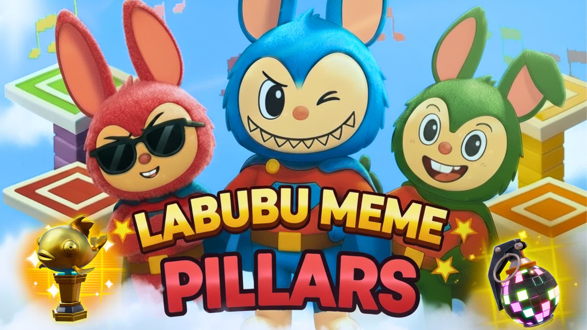 LABUBU MEME PILLARS 0259-7851-8270 by shubhverse - Fortnite