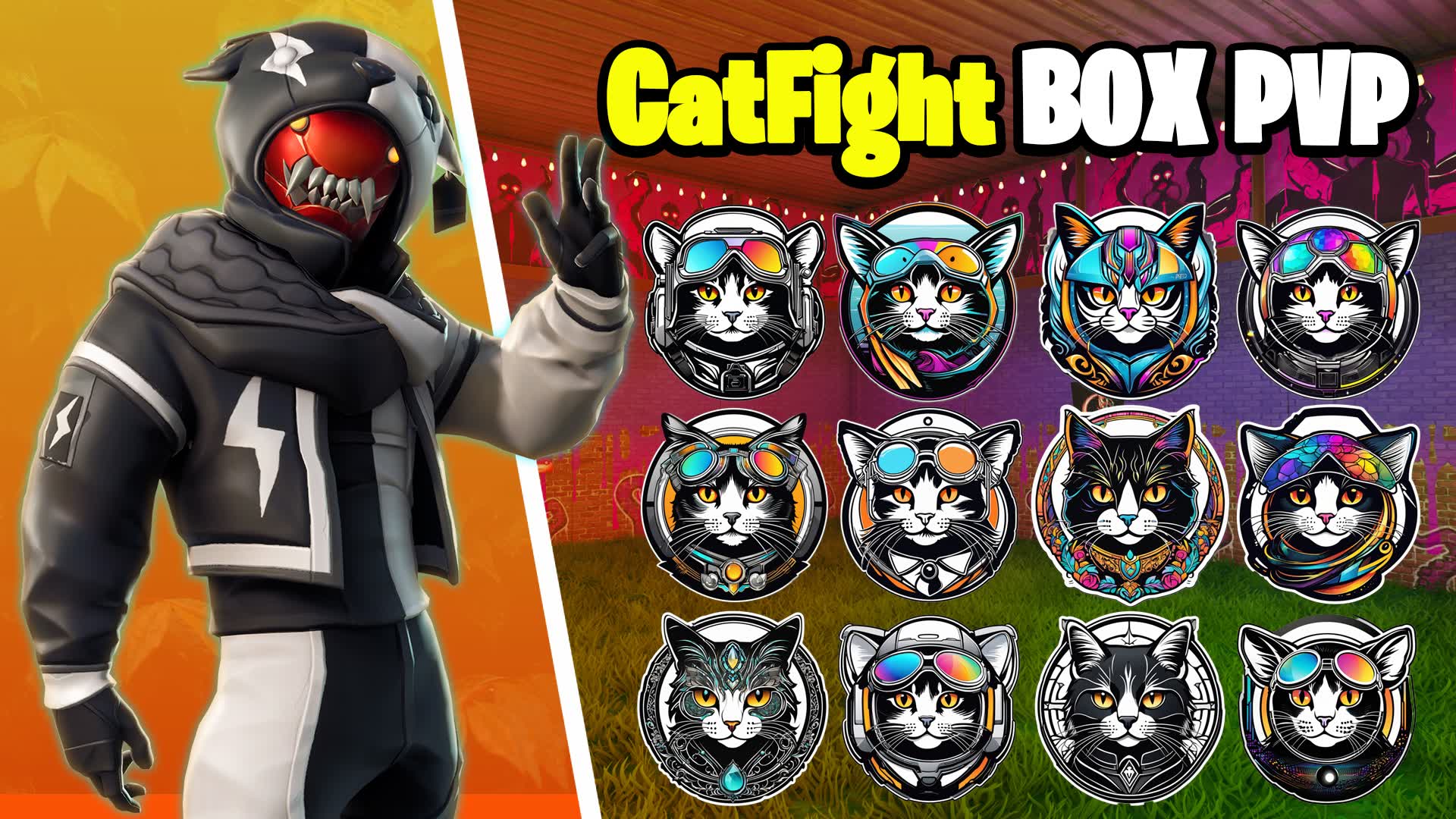 😼 CatFight Box PVP 📦 1189-6190-0629 by giantcat - Fortnite Creative Map ...