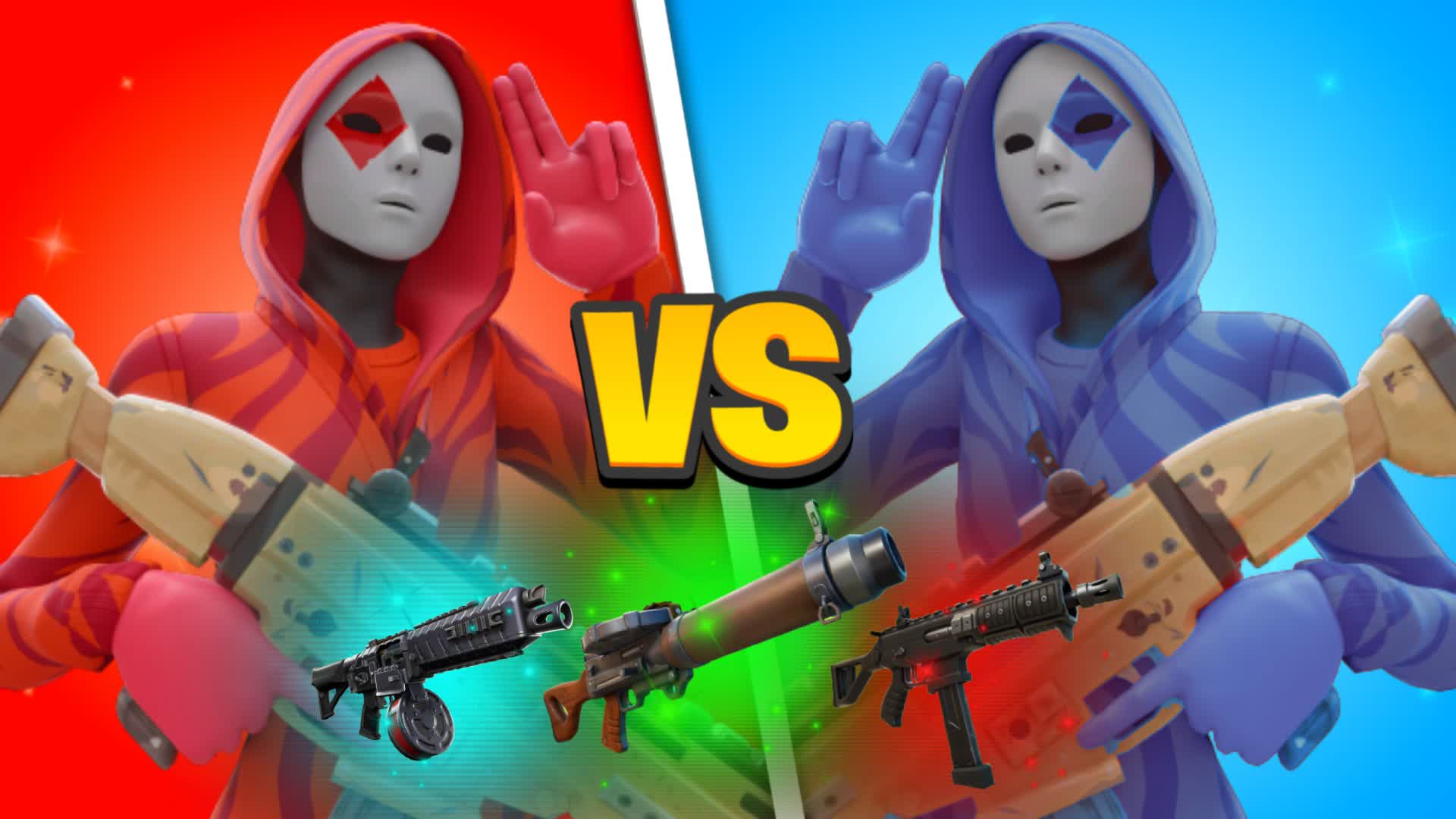 MAYHEM - RED X BLUE 5252-0907-2263 by kkj - Fortnite Creative Map Code ...