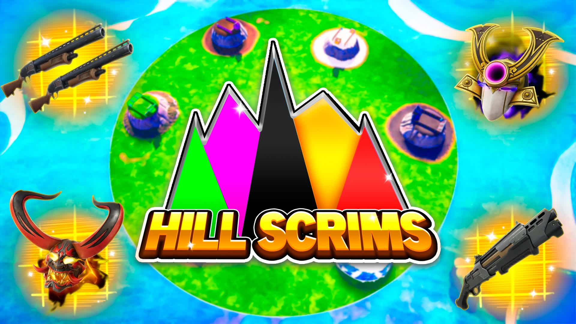 Hill Scrims! Zone Wars 🌀 1445-3689-2406 by wes - Fortnite Creative Map ...