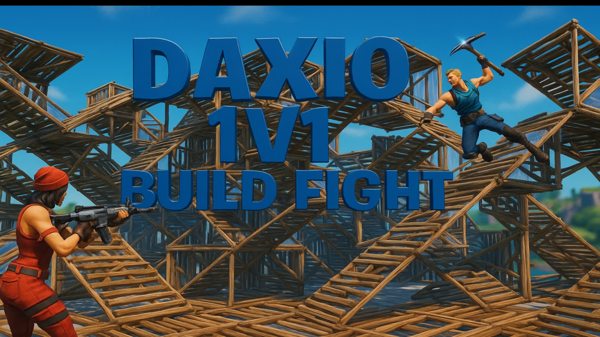 DAXIO 1V1 BUILD FIGHT 4450-6330-8090 by flash_jojo - Fortnite Creative Map Code - Fortnite.GG
