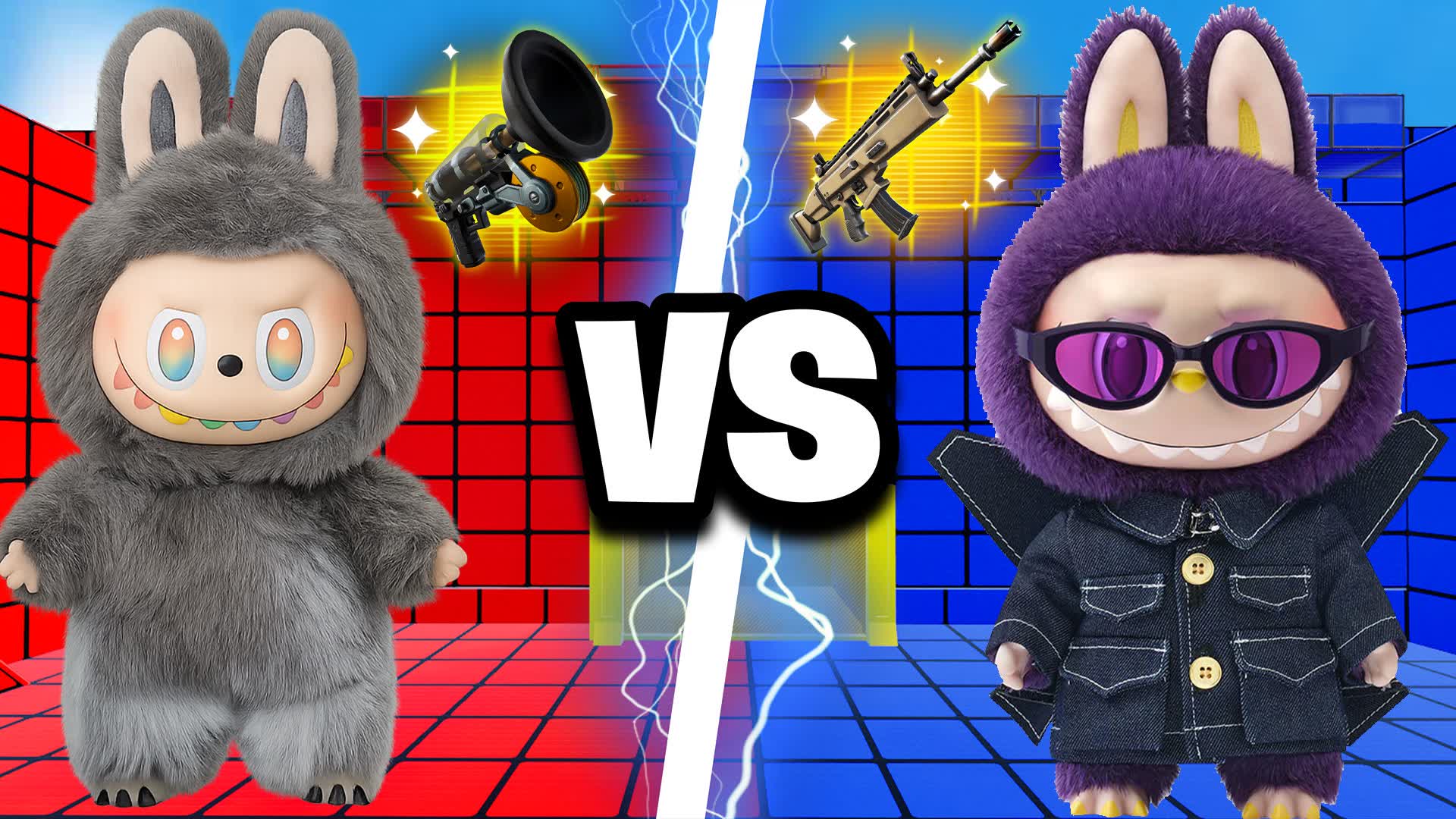 LABUBU SUPER RED VS BLUE 🔴🔵 0402-1284-5734 by bwr - Fortnite Creative ...