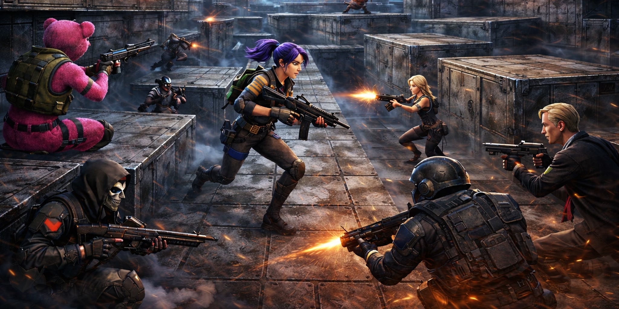 Metal Maze Battle 9782-3670-8902 by bodexp - Fortnite Creative Map Code ...