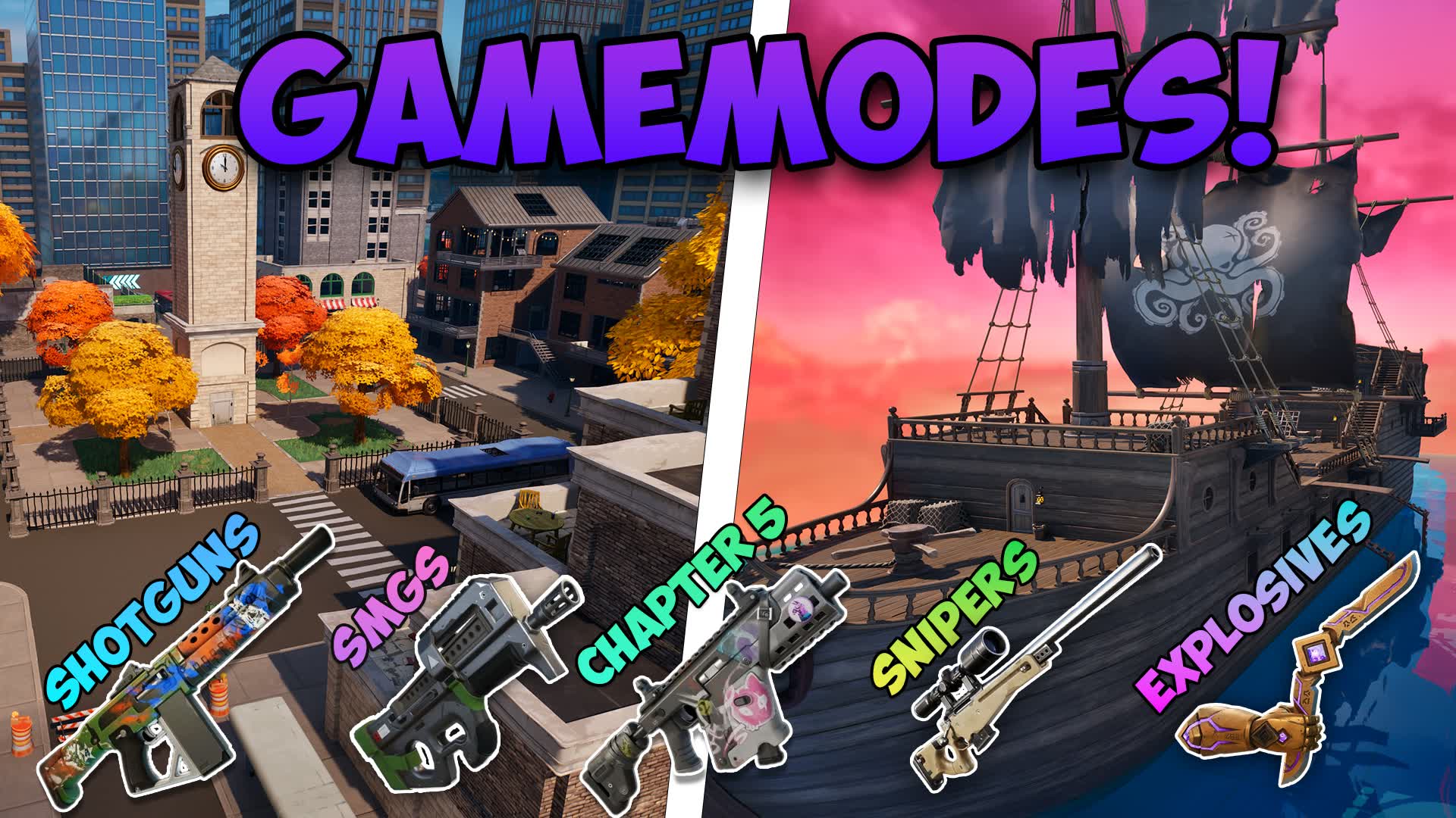 🔫 Gun Game Gamemodes 7297-1444-5281 by 3v0 - Fortnite Creative Map Code ...