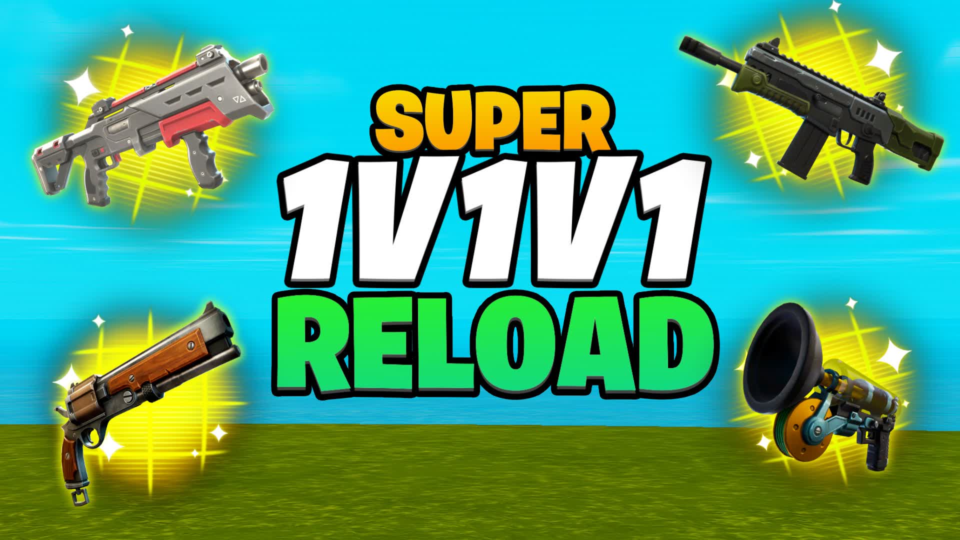 SUPER 1V1V1 RELOAD FFA 5570-4927-1345 by jgmaps - Fortnite Creative Map Code - Fortnite.GG