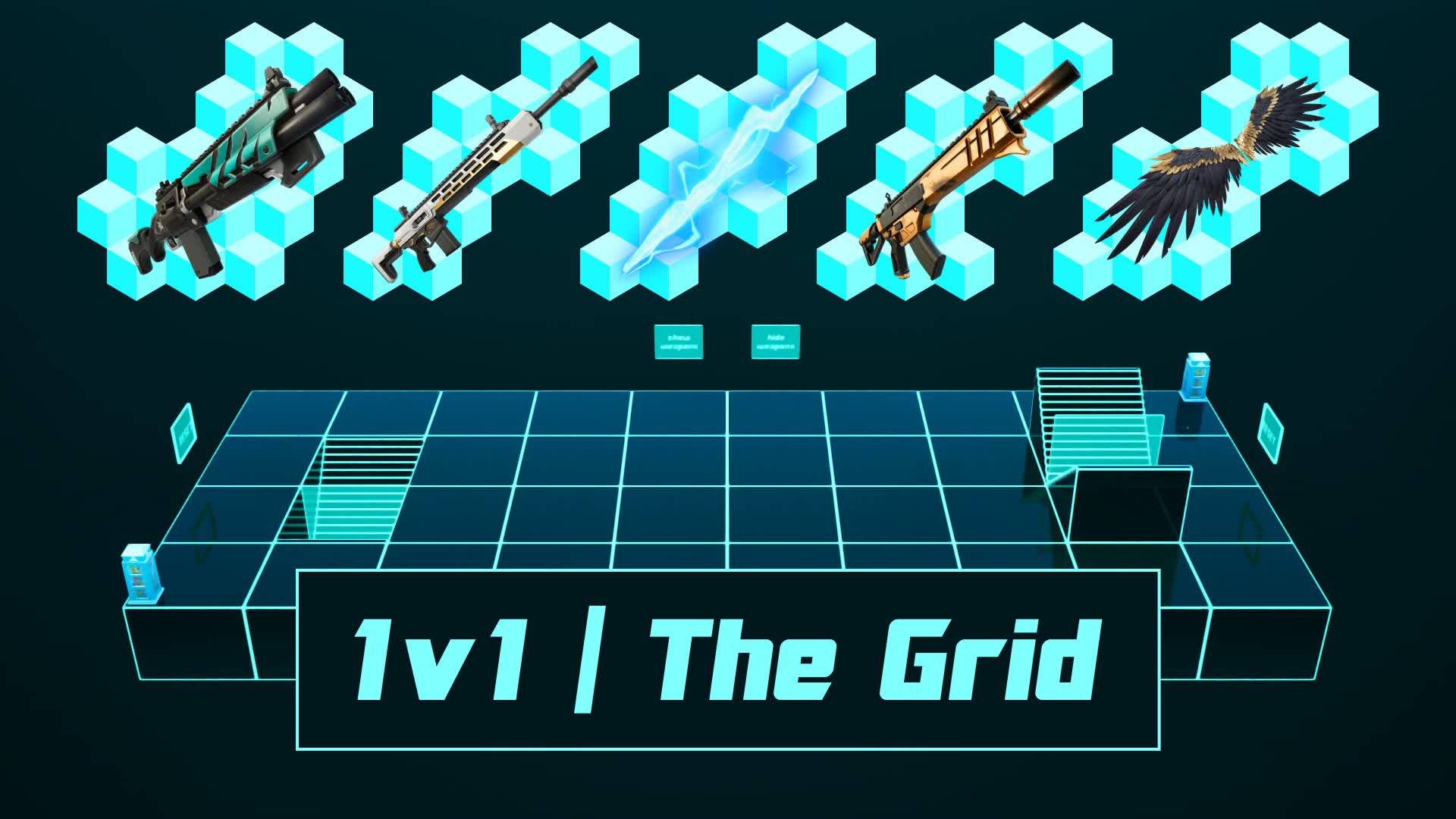 1v1 | The Grid 2367-2047-5997 by topzen - Fortnite Creative Map Code ...