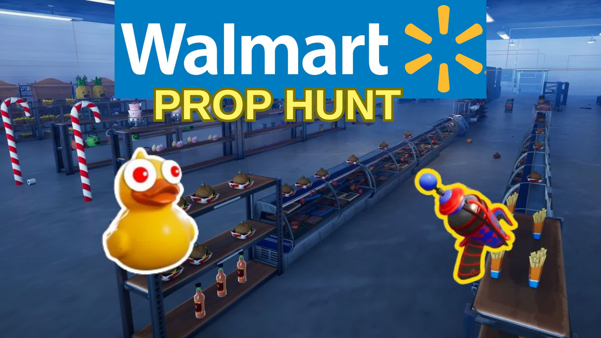 WALMART PROP HUNT 0710-9998-3954 by svet - Fortnite Creative Map Code - Fortnite.GG