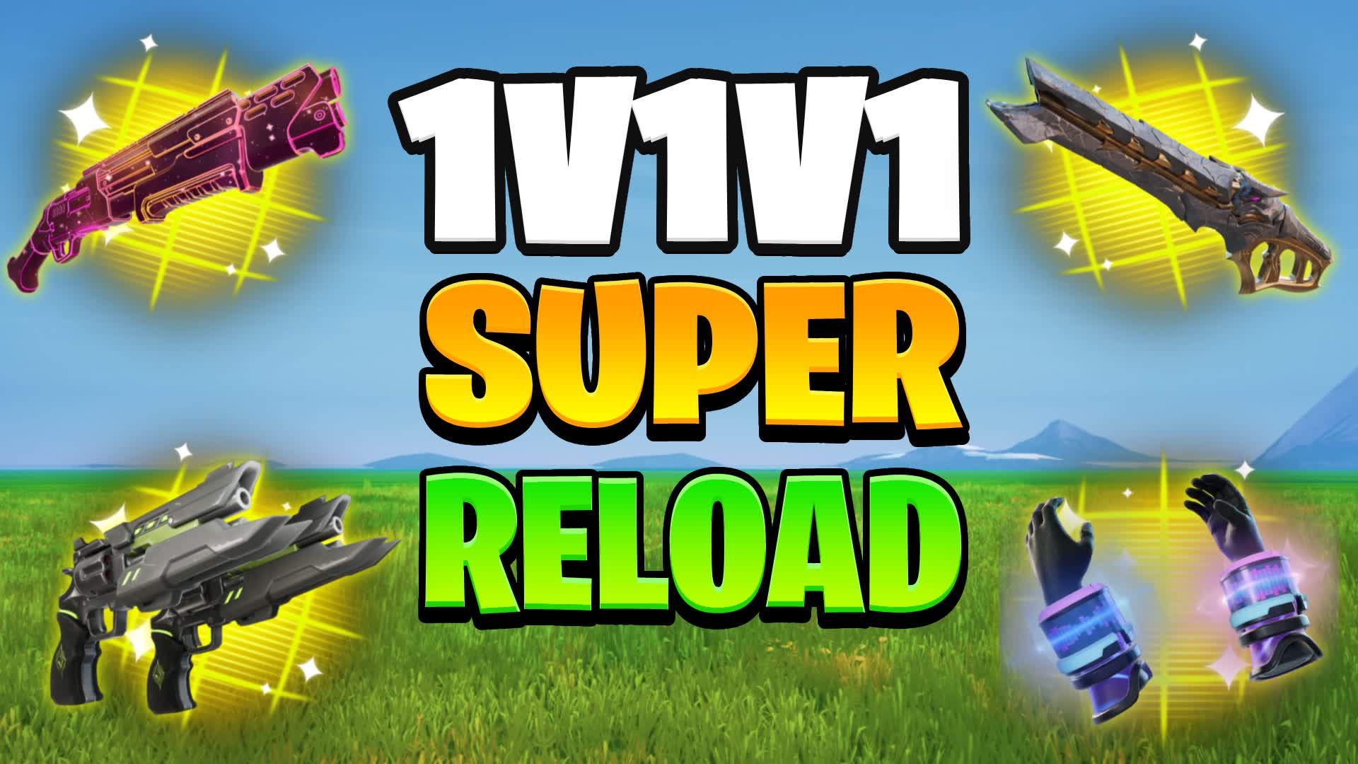 1v1v1 Super Reload Free for All 1v1 pvp 1730-0360-0736 by 1v1v1-goated-ffa - Fortnite Creative ...