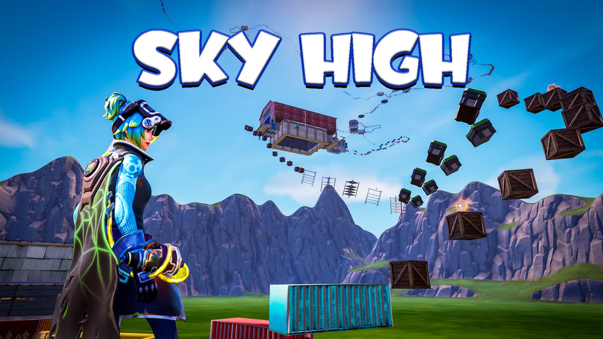SKY HIGH 7066-0266-3168 by lazzycouch - Fortnite Creative Map Code ...