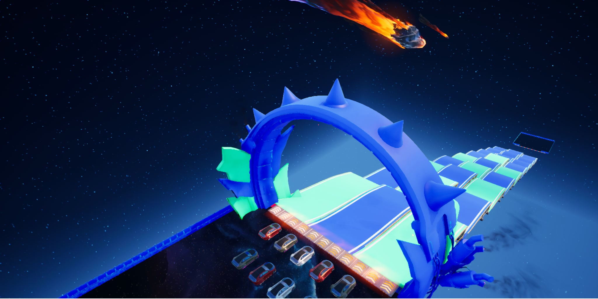 CARS CRAZY RAINBOW MEGA RAMP 🌈🏁🏎️💥 5435-0902-1093 by gemii - Fortnite ...