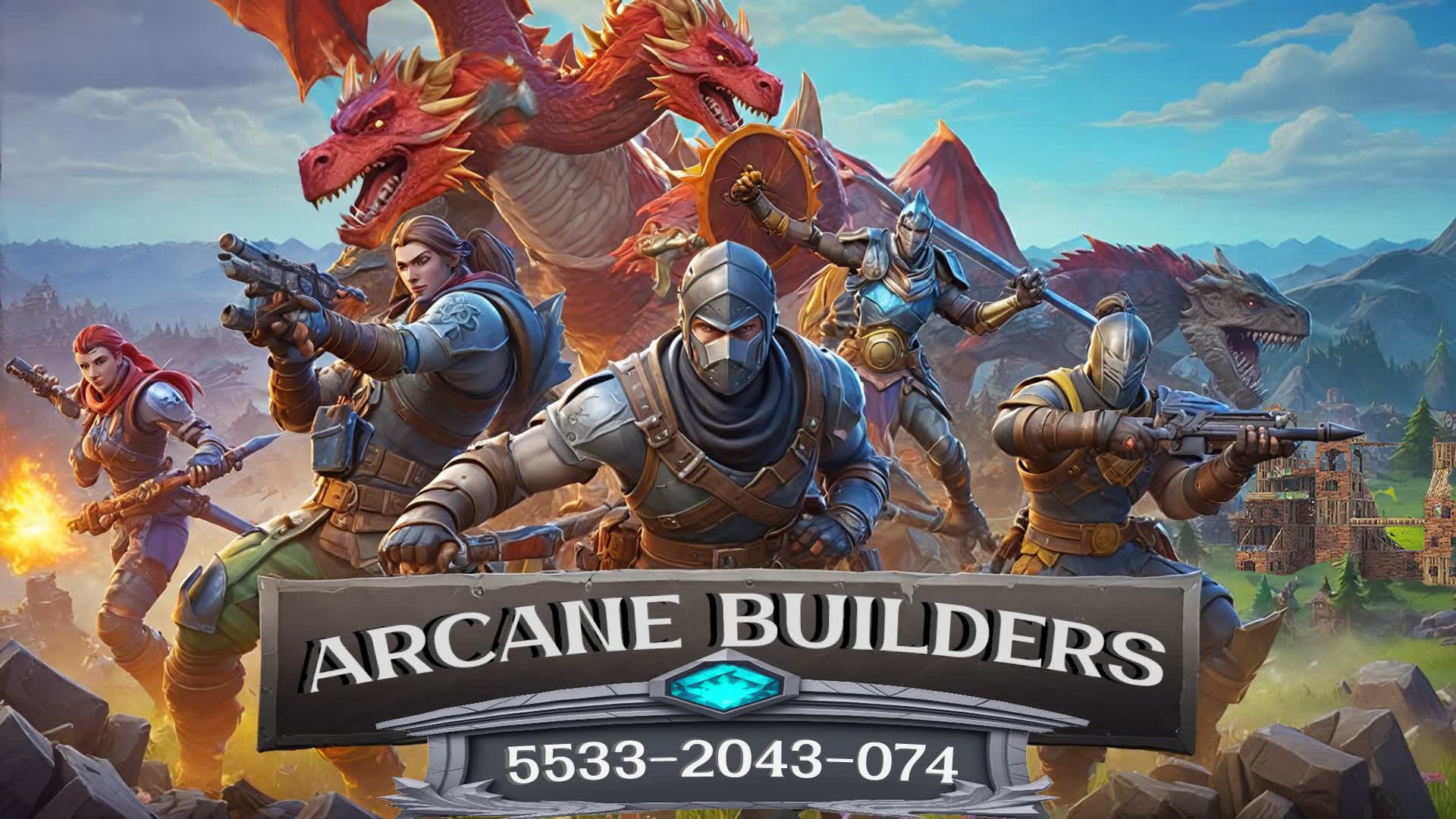 Arcane Builders : MOBA PVP 5533-2043-0748 by stormfront - Fortnite ...