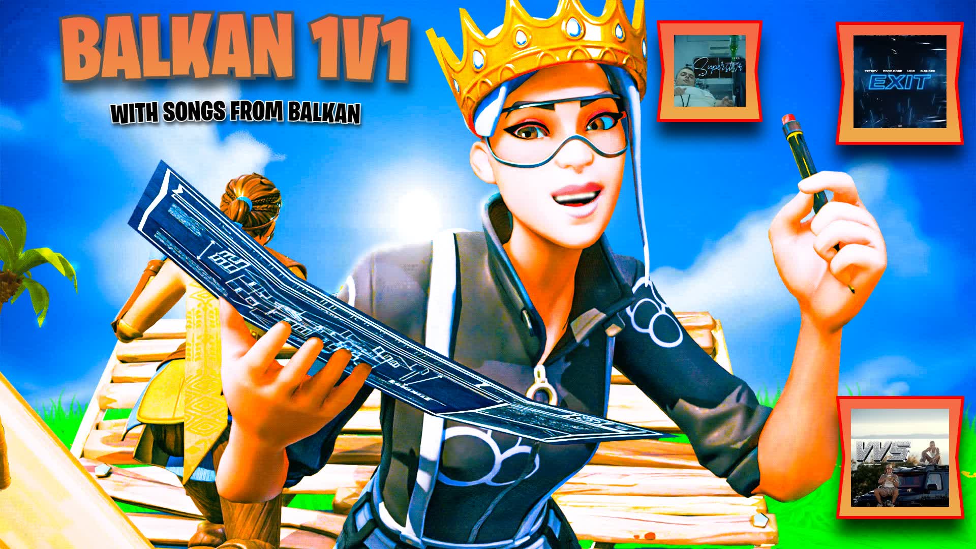BALKAN 1V1🎵 5645-7923-3096 von btsniper – Fortnite