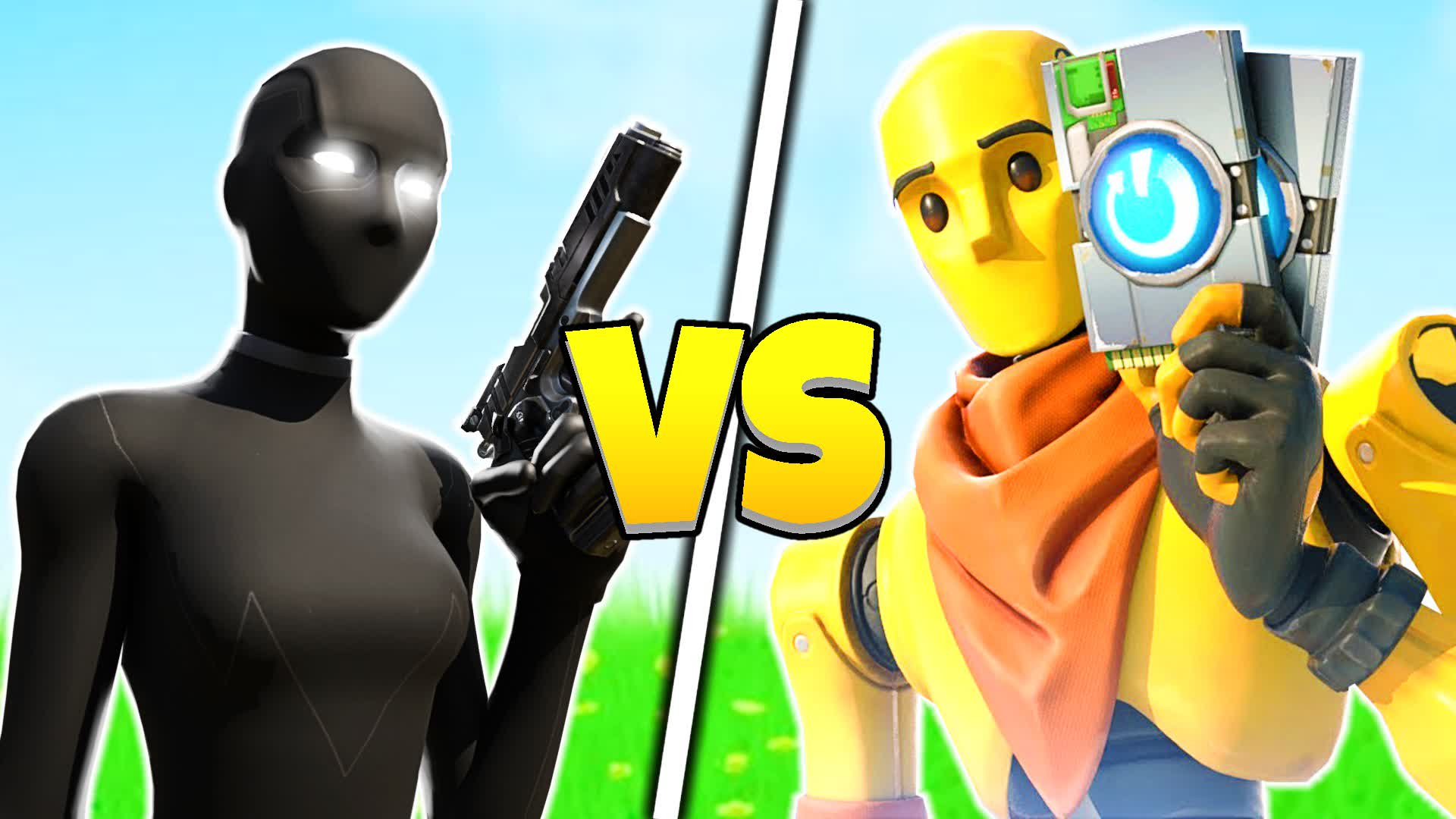 BLACK VS YELLOW 2844-3145-4742 من ابتكار dyzio26 - Fortnite