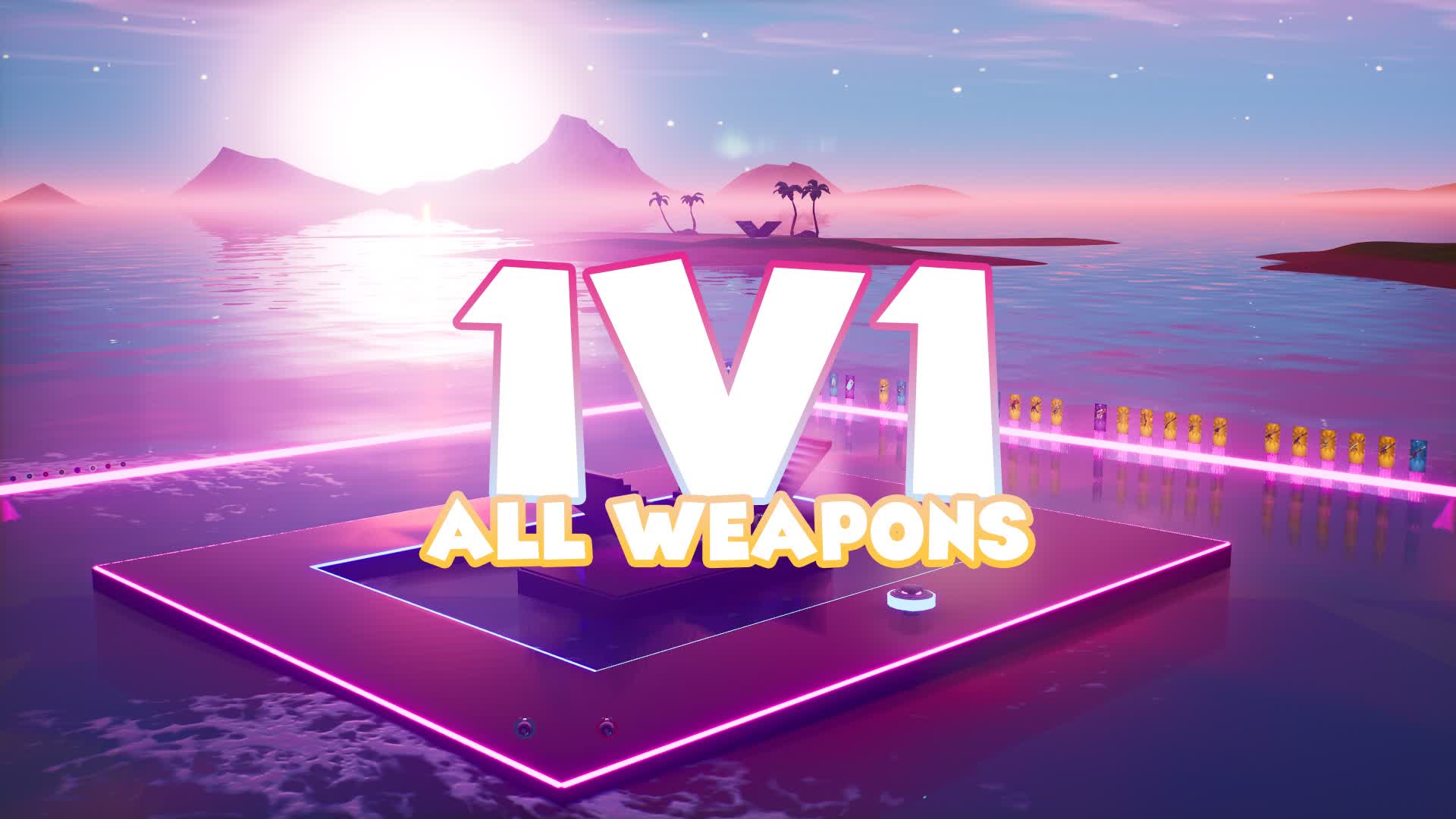 NEON 1V1 | ALL WEAPONS 2119-4361-7137 by itsleite - Fortnite Creative ...