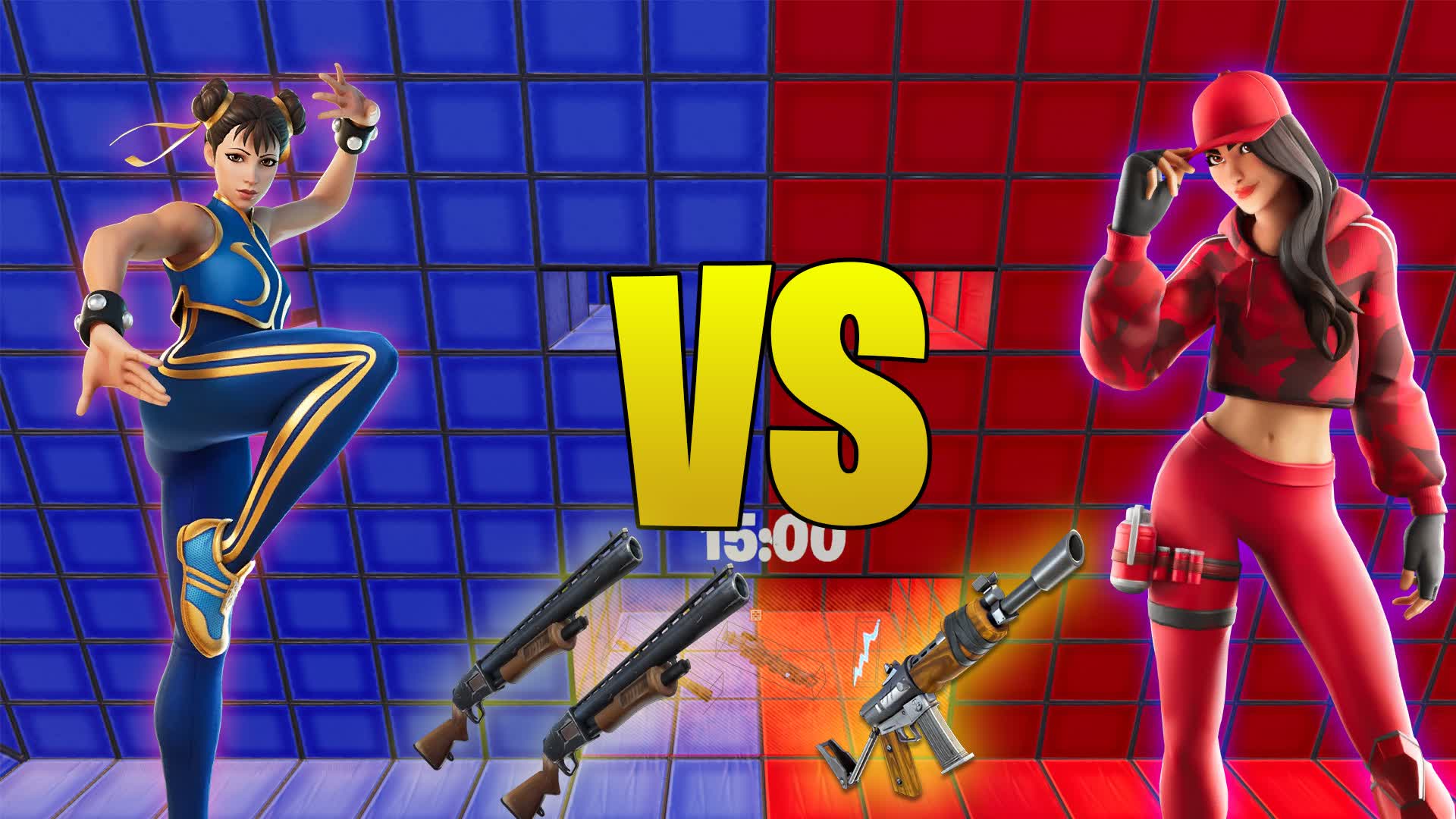 Red Vs Blue FFA 🔴🔵 7362-2048-3518 by landshark - Fortnite Creative Map ...