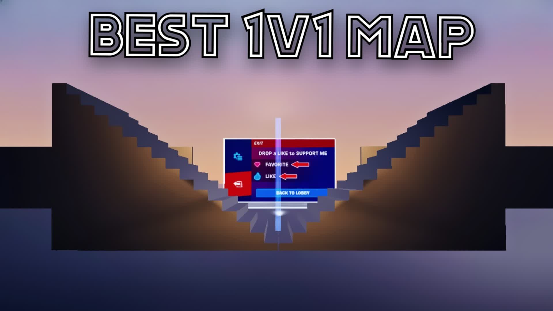 🔥BEST 1V1🔥 8239-4106-2181 by samal - Fortnite Creative Map Code - Fortnite.GG
