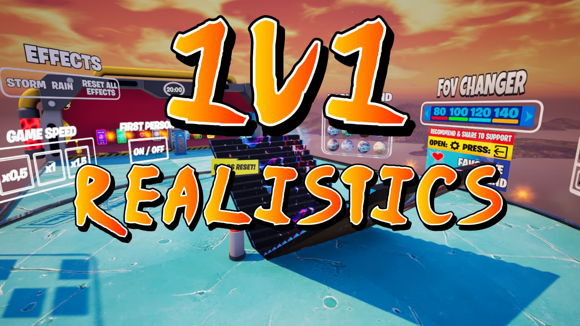 1V1 REALISTICS 6375-1805-6160 by joja71 - Fortnite Creative Map Code ...