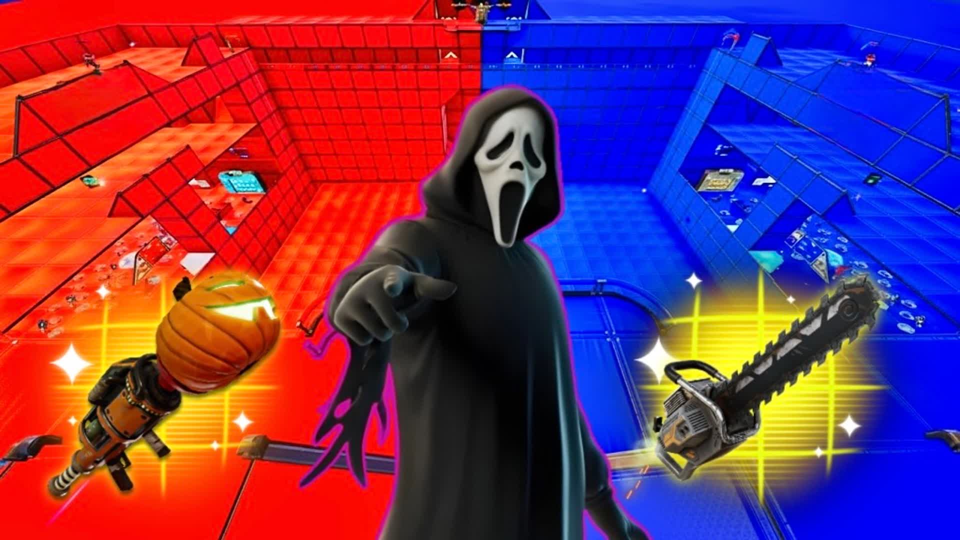 CRAZY GHOSTFACE RED VS BLUE🔴🔵KPOP 2301-8546-8439 by sloomy7 - Fortnite ...