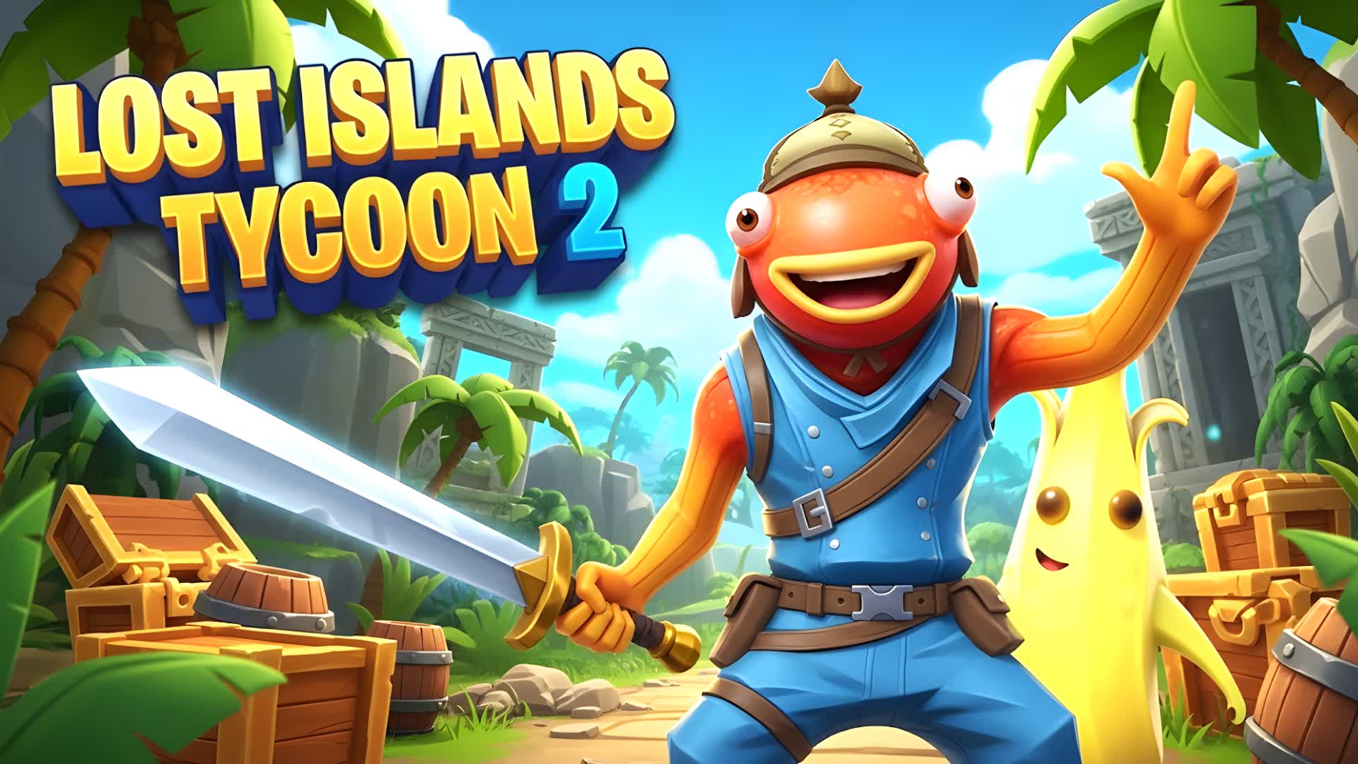 🏝️ LOST ISLANDS TYCOON 2 🏝️ [CO-OP] 9744-8480-0459 by uzveo - Fortnite Creative Map Code ...