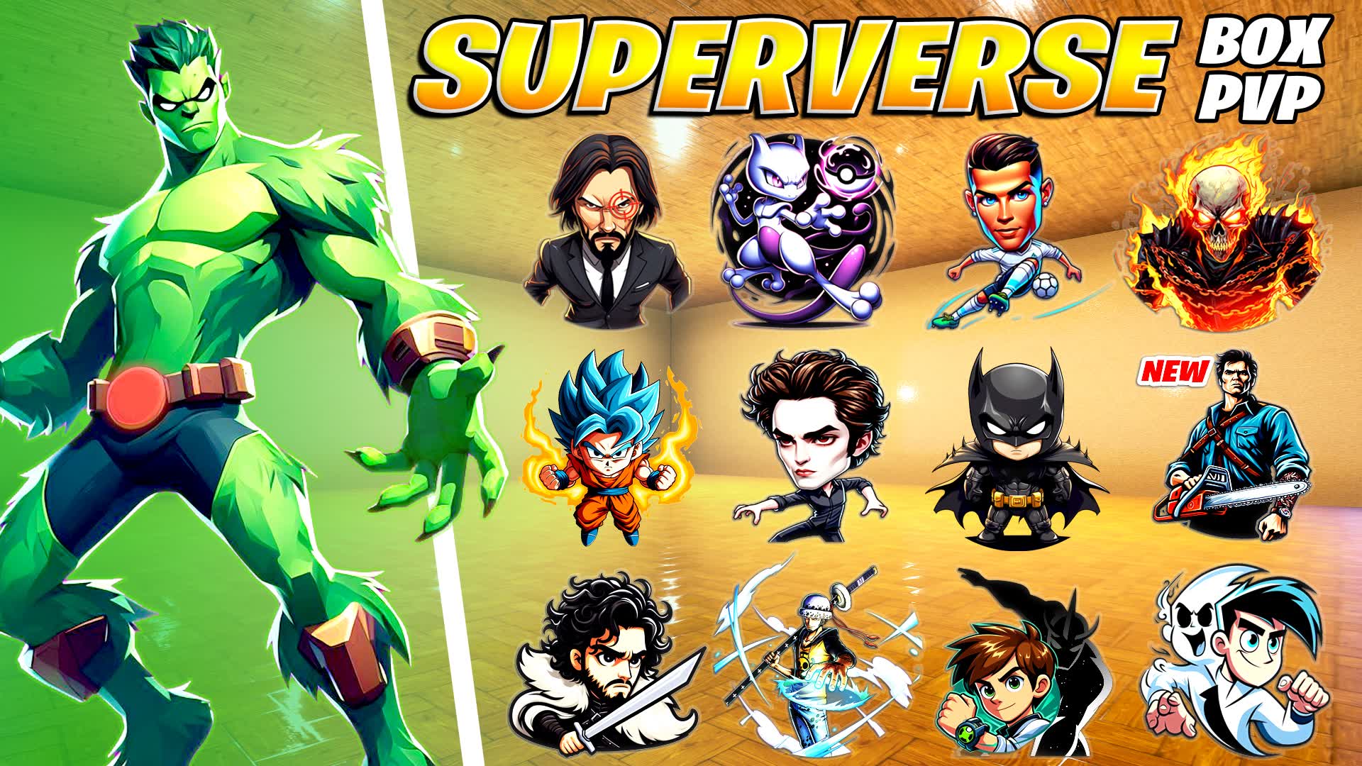 🔥 SUPERVERSE BOX PVP 📦 8254-4709-6548 by hwgs - Fortnite Creative Map Code - Fortnite.GG