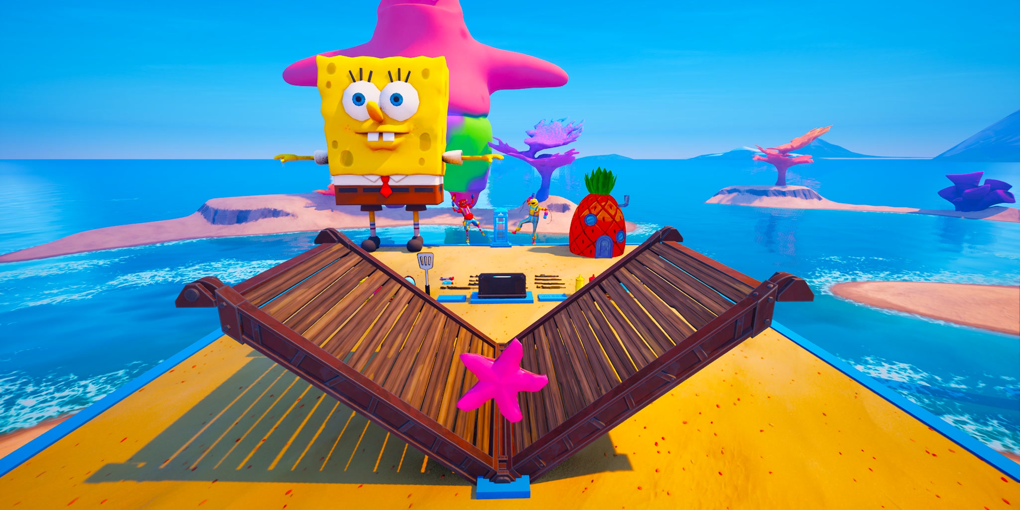 🌴SPONGEBOB MUSIC 1V1🎵 1624-2246-0174 by pyphr - Fortnite Creative Map ...