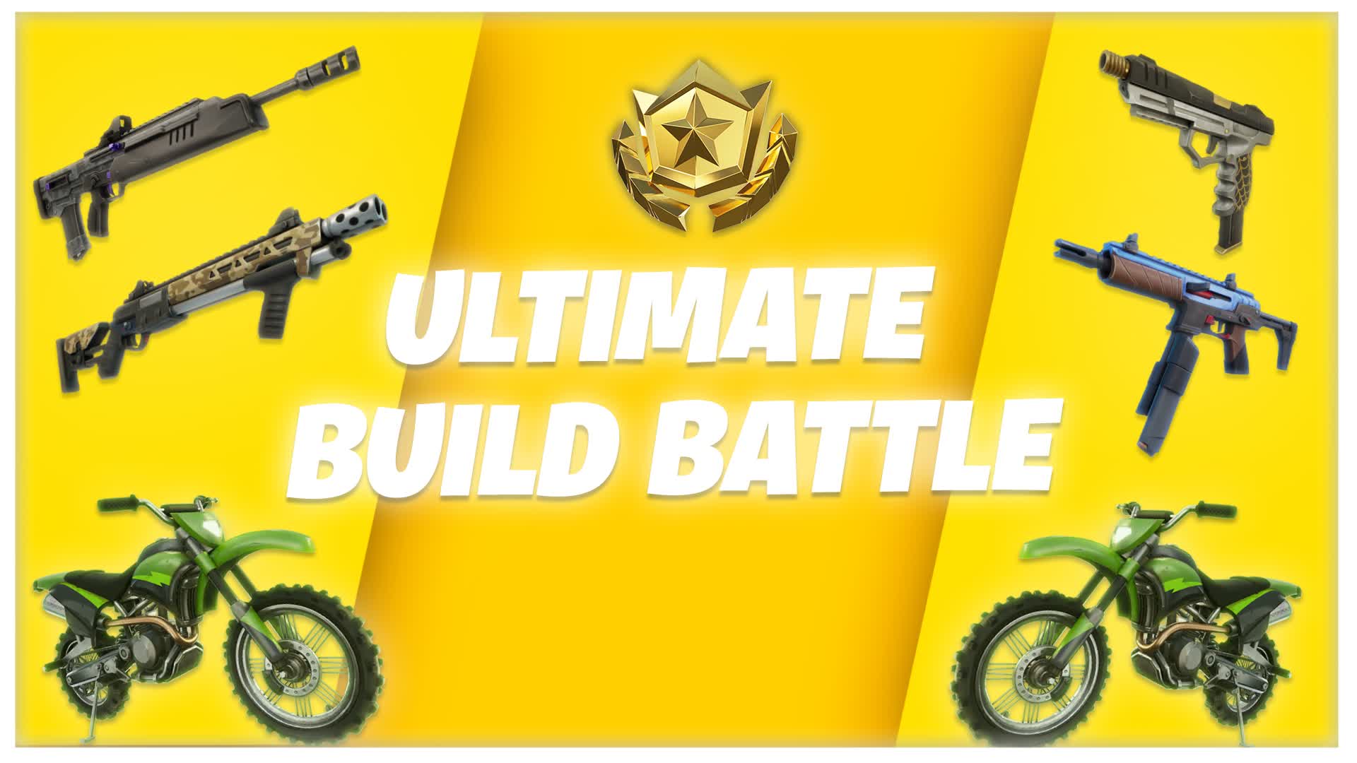 🌟Ultimate Build Battle🌟 (Bikes)🏍 6571-0233-6804 by nsmash - Fortnite Creative Map Code - Fortnite.GG