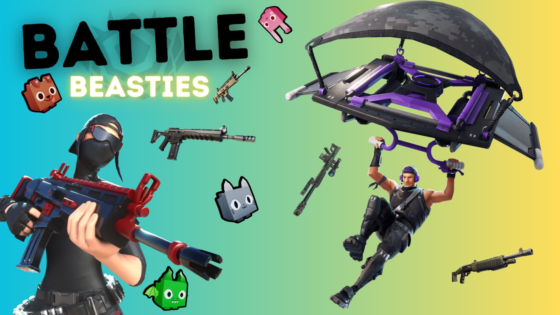 BATTLE BEASTIES! 🐶🌟 3248-5641-2771 by jacksfnc - Fortnite Creative Map ...