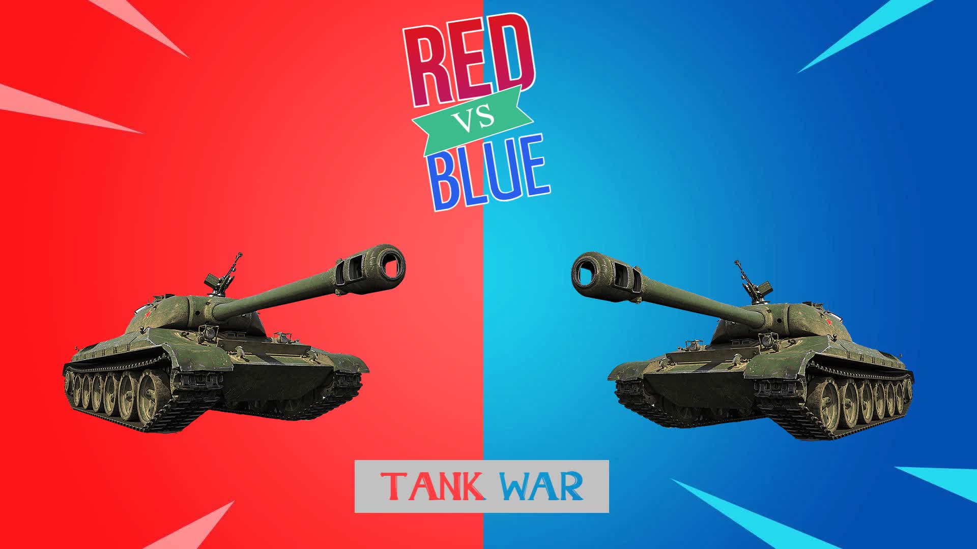 Red VS Blue Tank War 9267-9074-2527 By Ray-a-raj - Fortnite