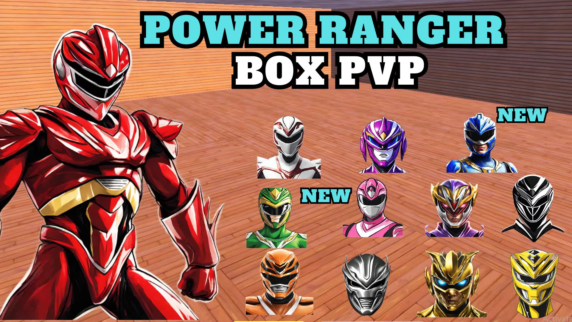 💥POWER RANGER BOX PVP V2📦 5808-2940-8938 by akarsh - Fortnite Creative ...