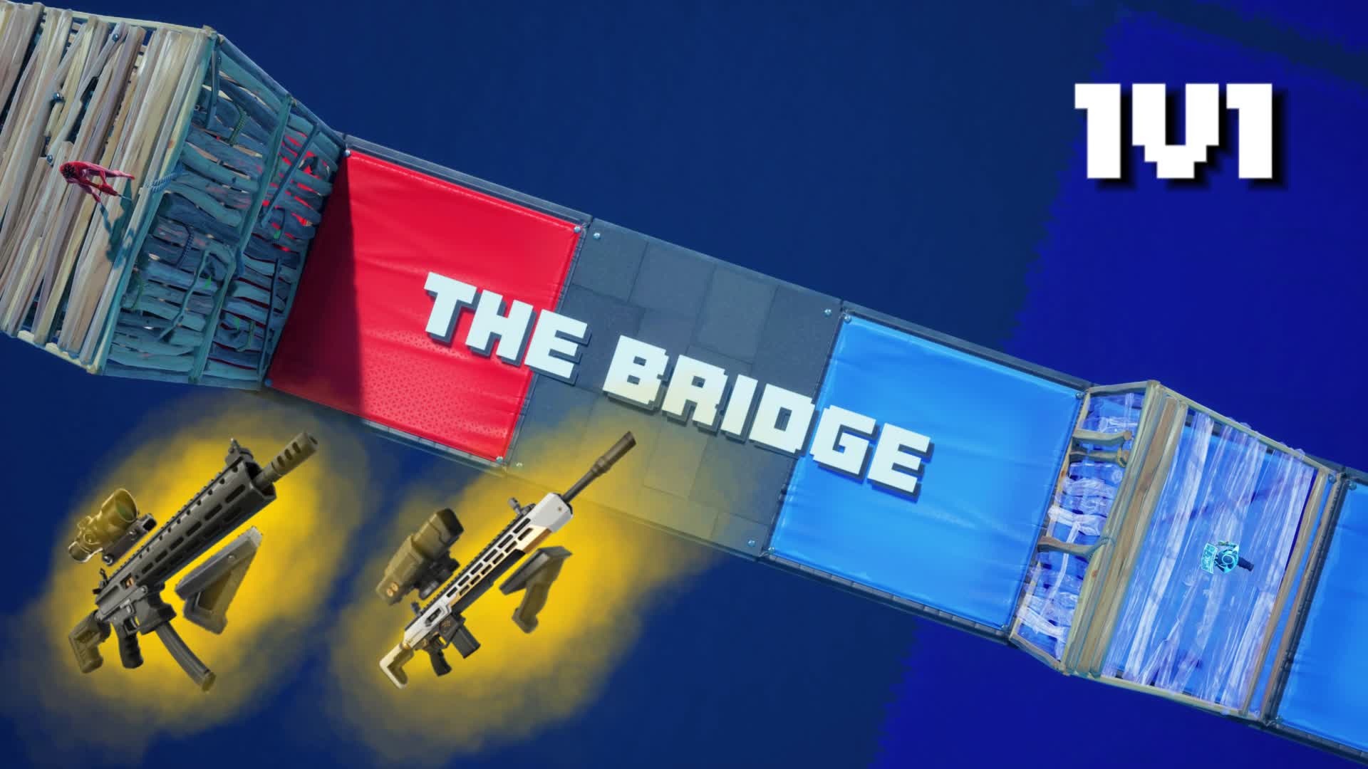 THE BRIDGE 1V1 4950-1074-9198 by tfrecreative - Fortnite Creative Map ...