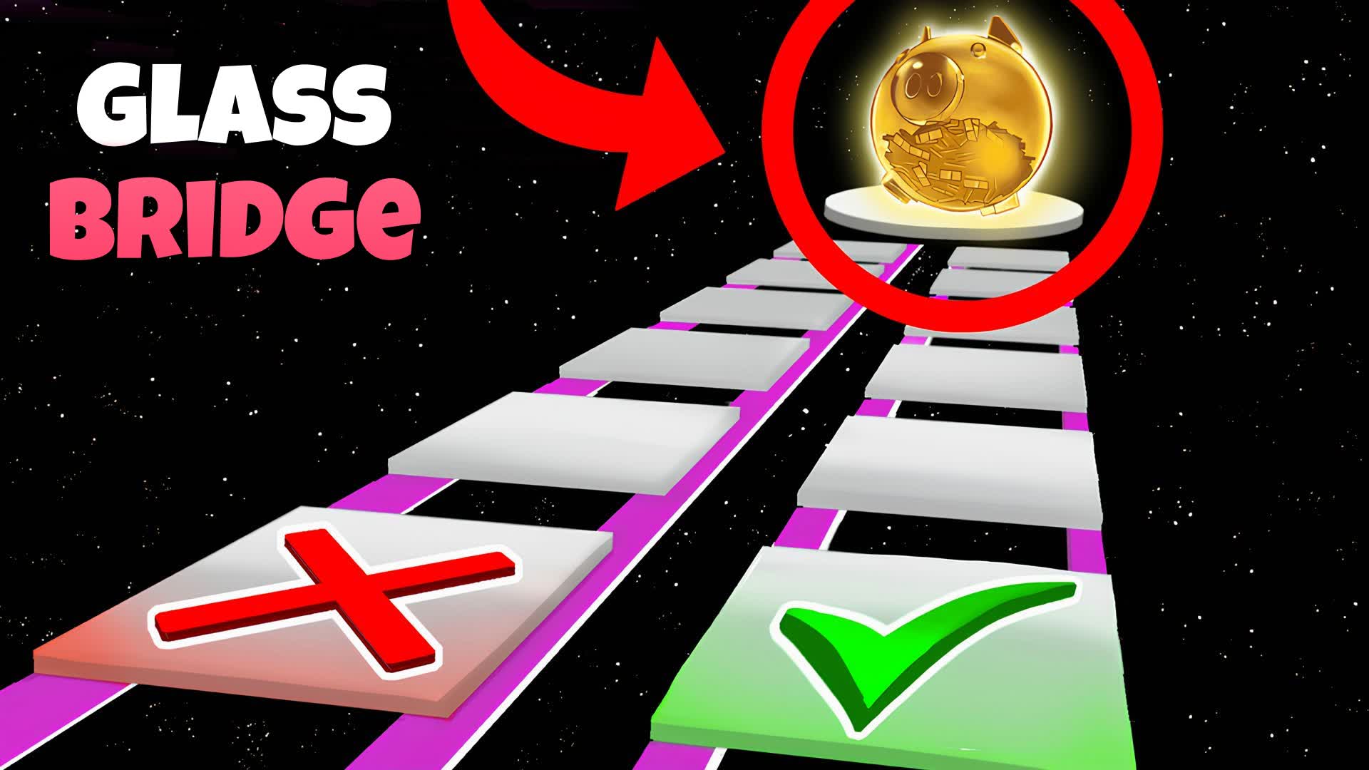 Impossible Fun Glass Bridge! 9354-4107-9076 by kzrm - Fortnite Creative ...