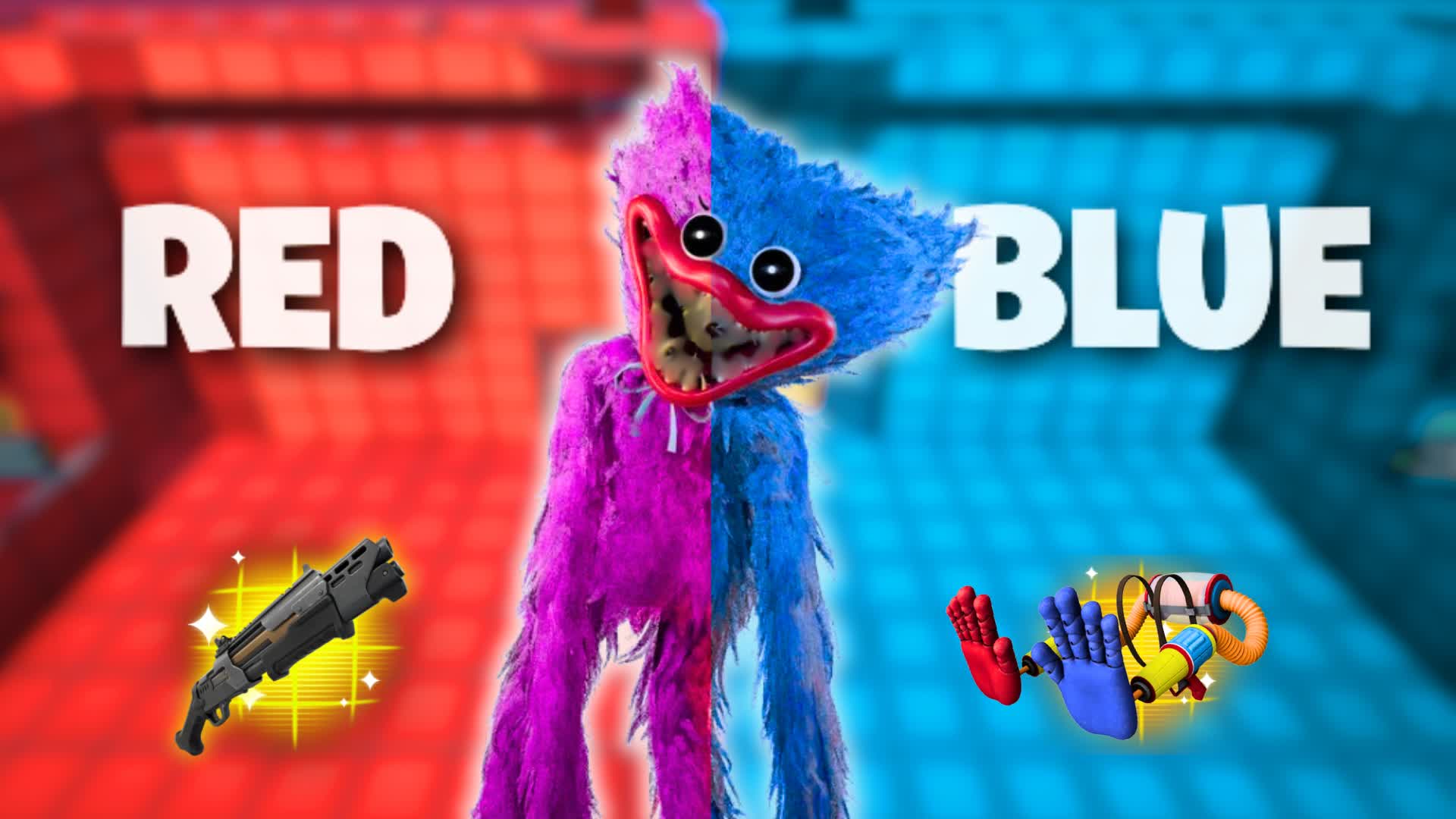 POPPY RED VS BLUE 🔴🔵 3192-5019-5935 by nxthn - Fortnite