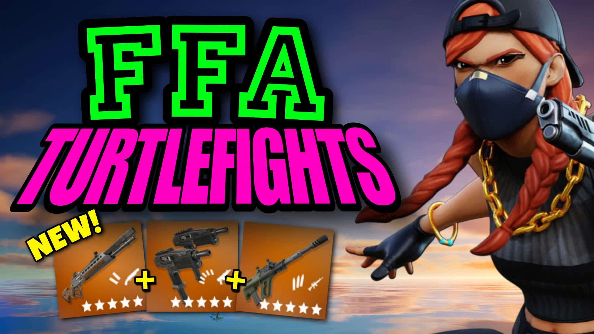 🌴 TURTLE FIGHTS FFA REALISTICS 🌴[v1.2] 6086-7501-6777 by mazehaze ...