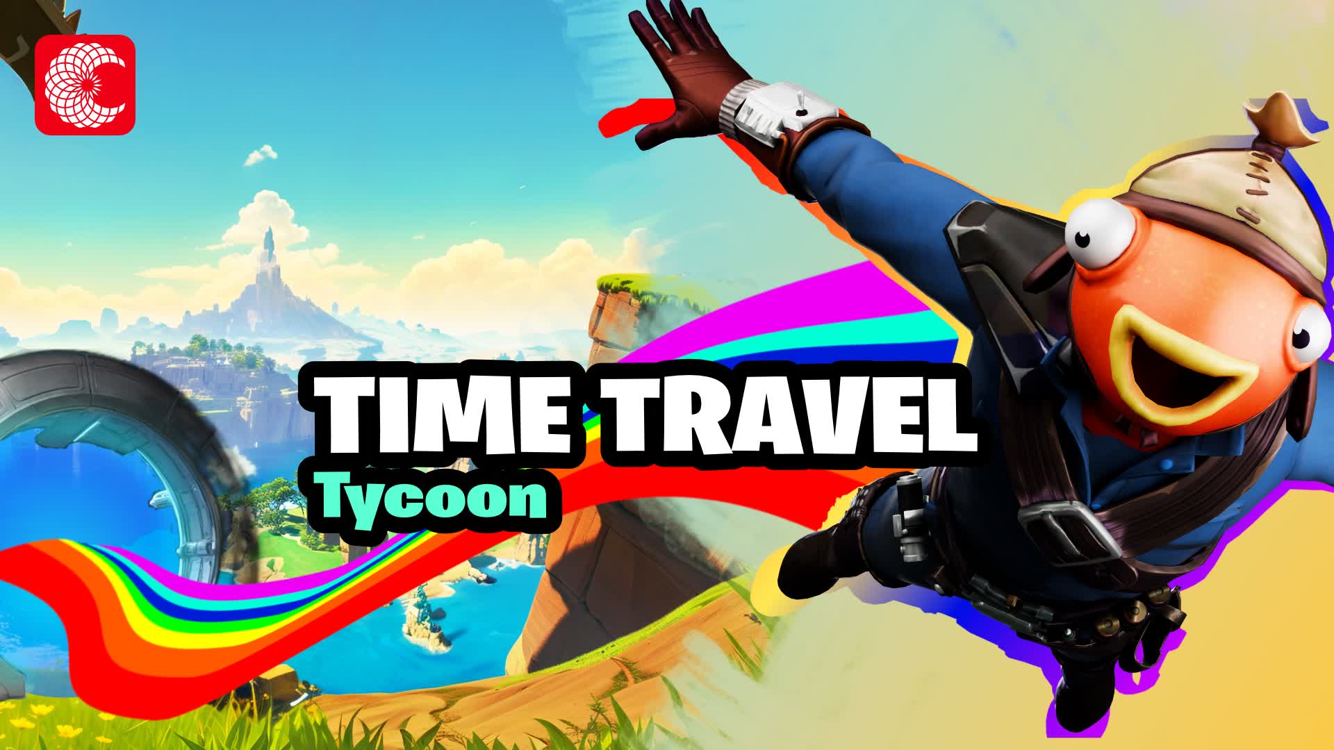 Time Travel Tycoon 🌀 6960-4325-2195 من ابتكار clevereen - Fortnite