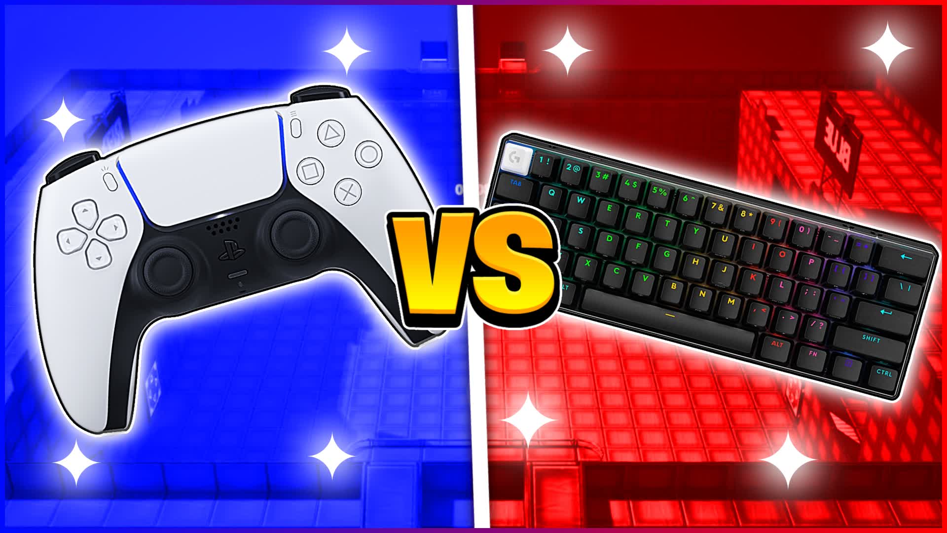 ULTIMATE KEYBOARD VS CONTROLLER 🔴🔵 0897-0684-6519 by xp-glitch-studio ...