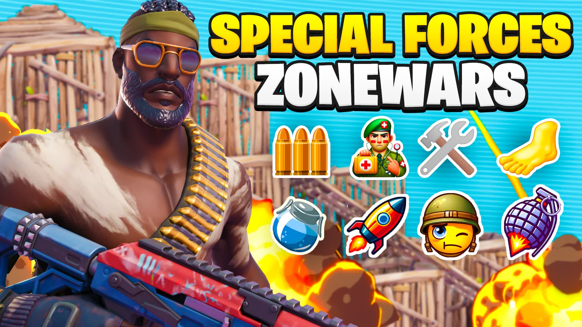 SPECIAL FORCES ZONE WARS 🎯 2675-9512-6723 by gnrak - Fortnite Creative ...