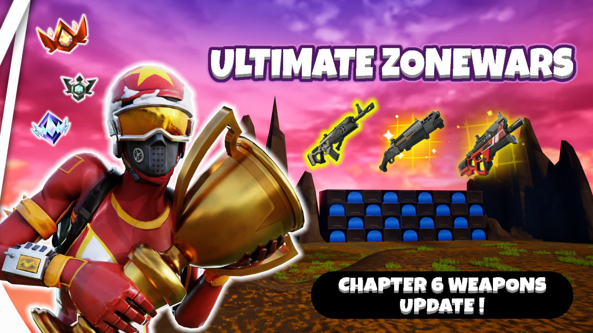 Ultimate Zone Wars 🌀 8304-9624-2991 by neozzz - Fortnite Creative Map ...