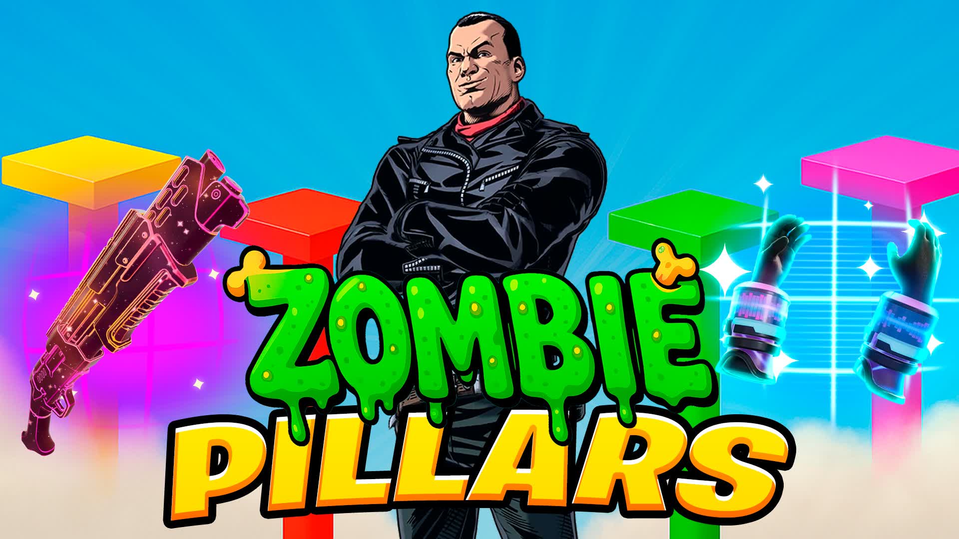 ZOMBIE PILLARS 🧟 2939-3654-4216 by ohpl - Fortnite