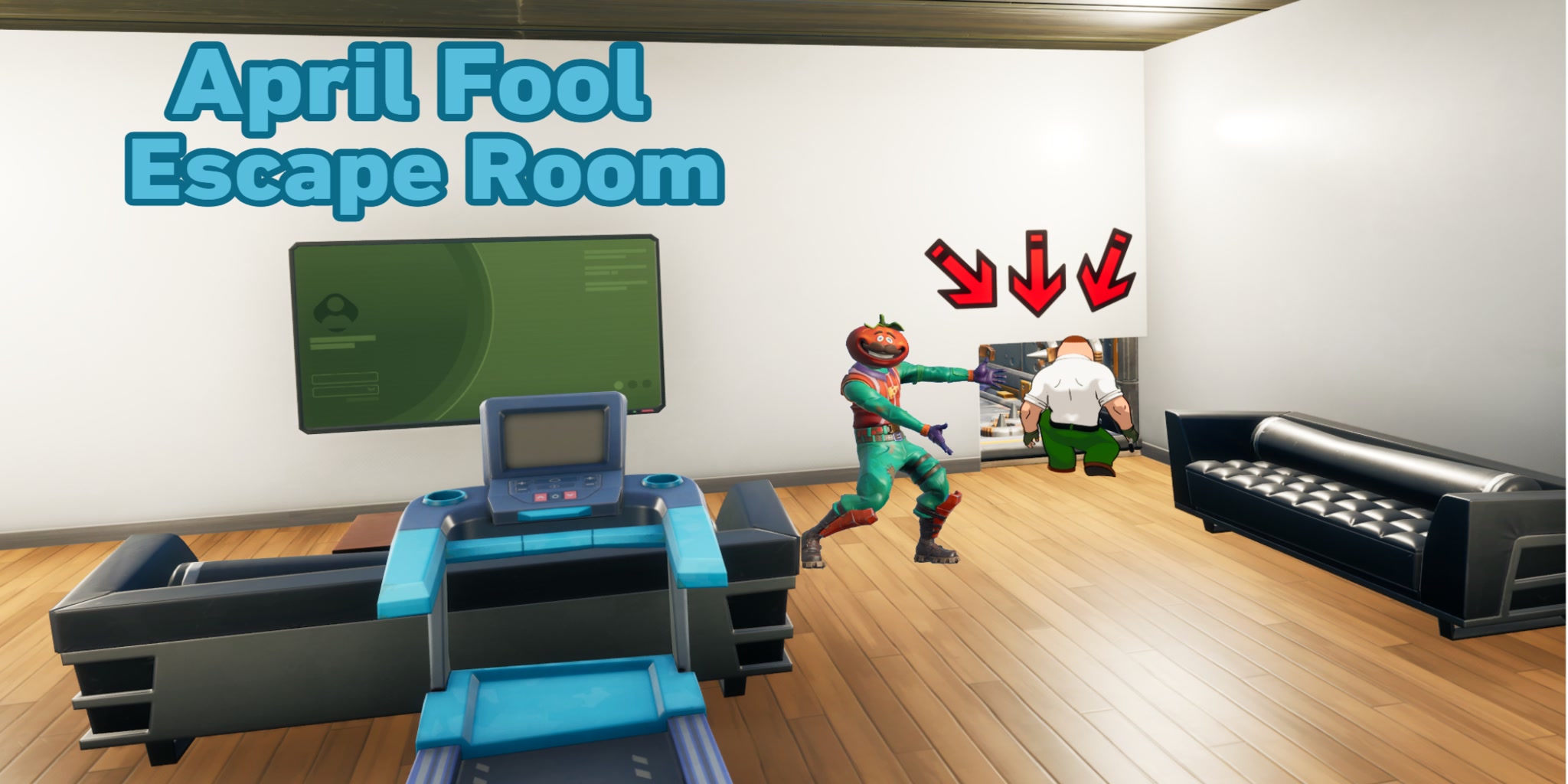 April Fool Escape room 4767-5449-8958 by moe.b - Fortnite Creative Map ...