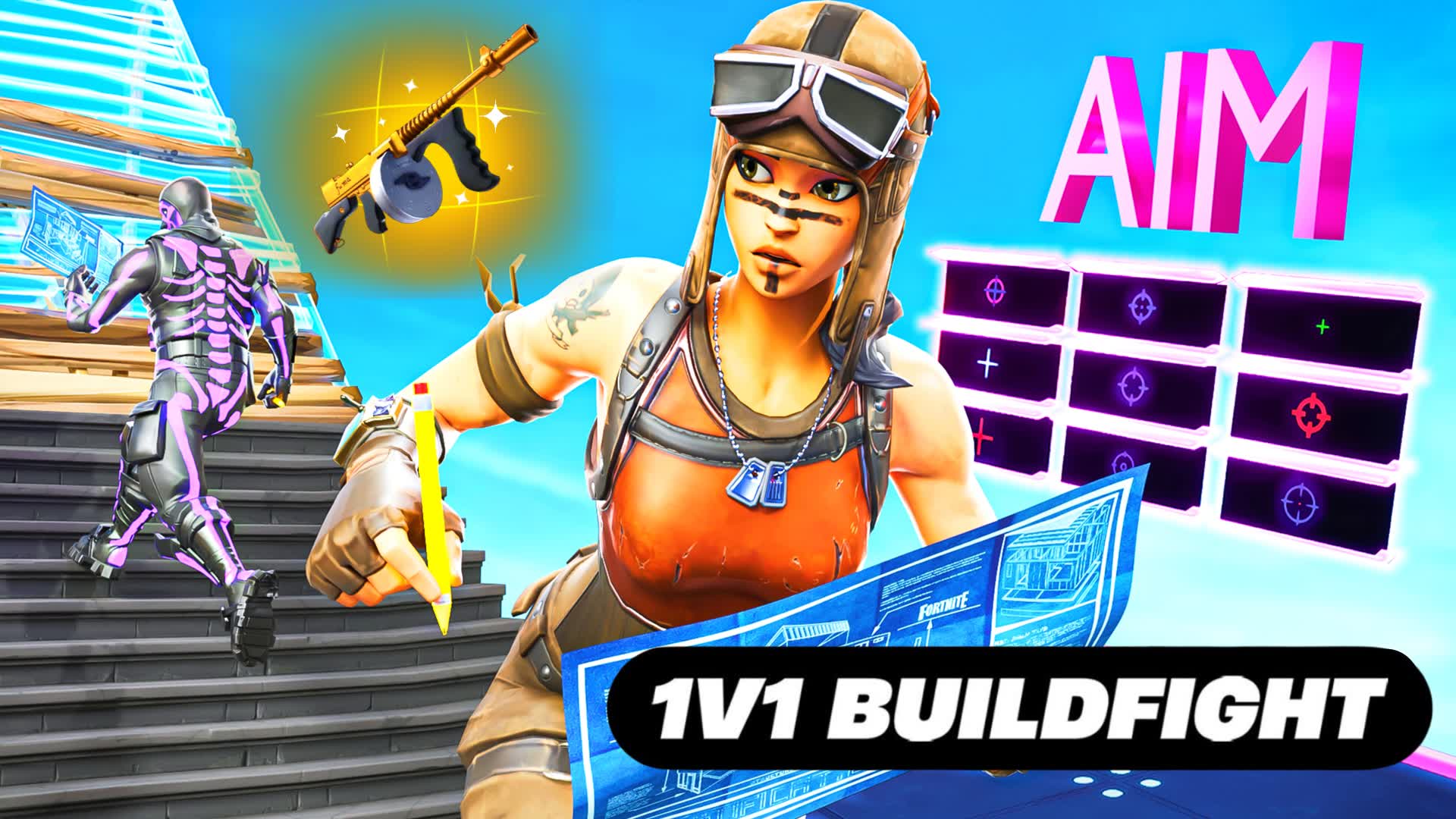 🎵 1V1 WITH MUSIC! 🎵 5074-2324-8356 by rams-videos - Fortnite Creative Map Code - Fortnite.GG