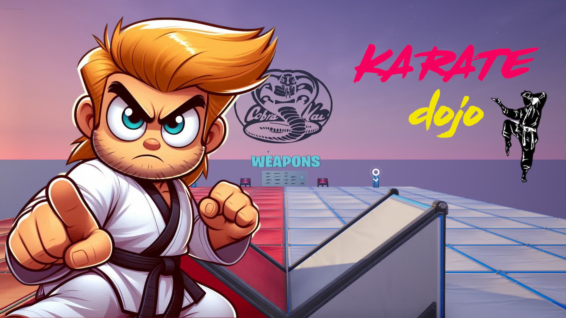 karate 1v1's 0511-6200-9819 by kingcreativeteam - Fortnite Creative Map Code - Fortnite.GG